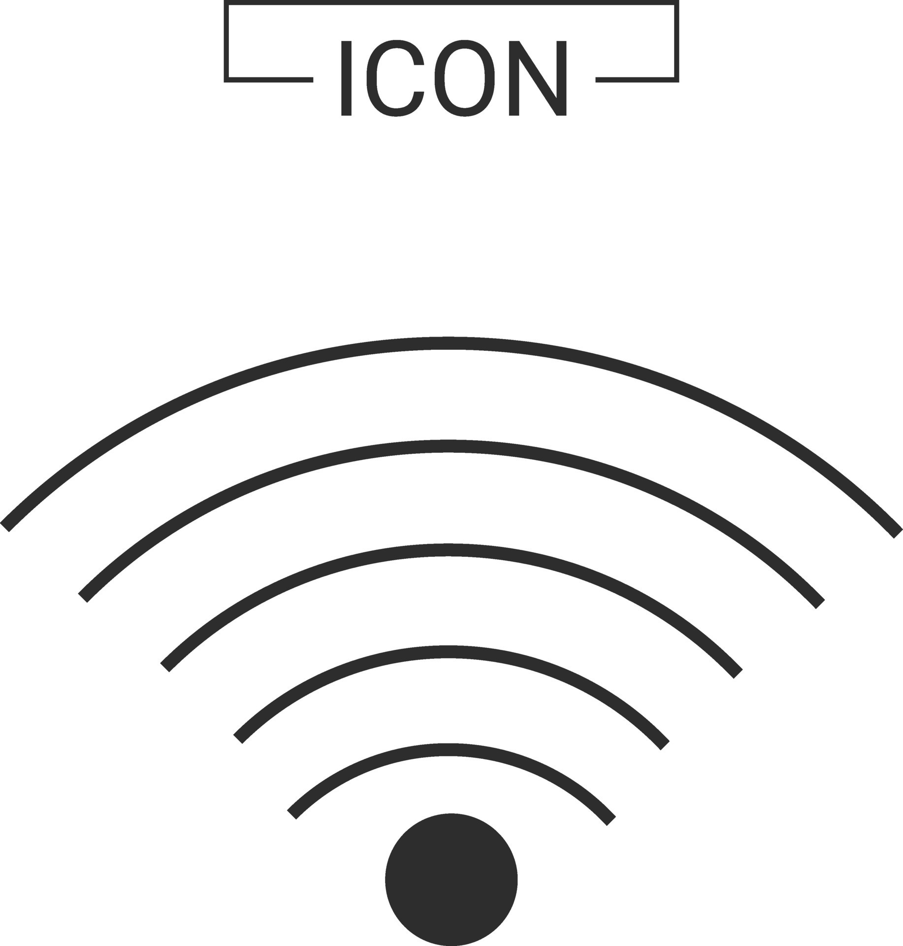 Wifi Icons Internet Network 29071427 Vector Art At Vecteezy