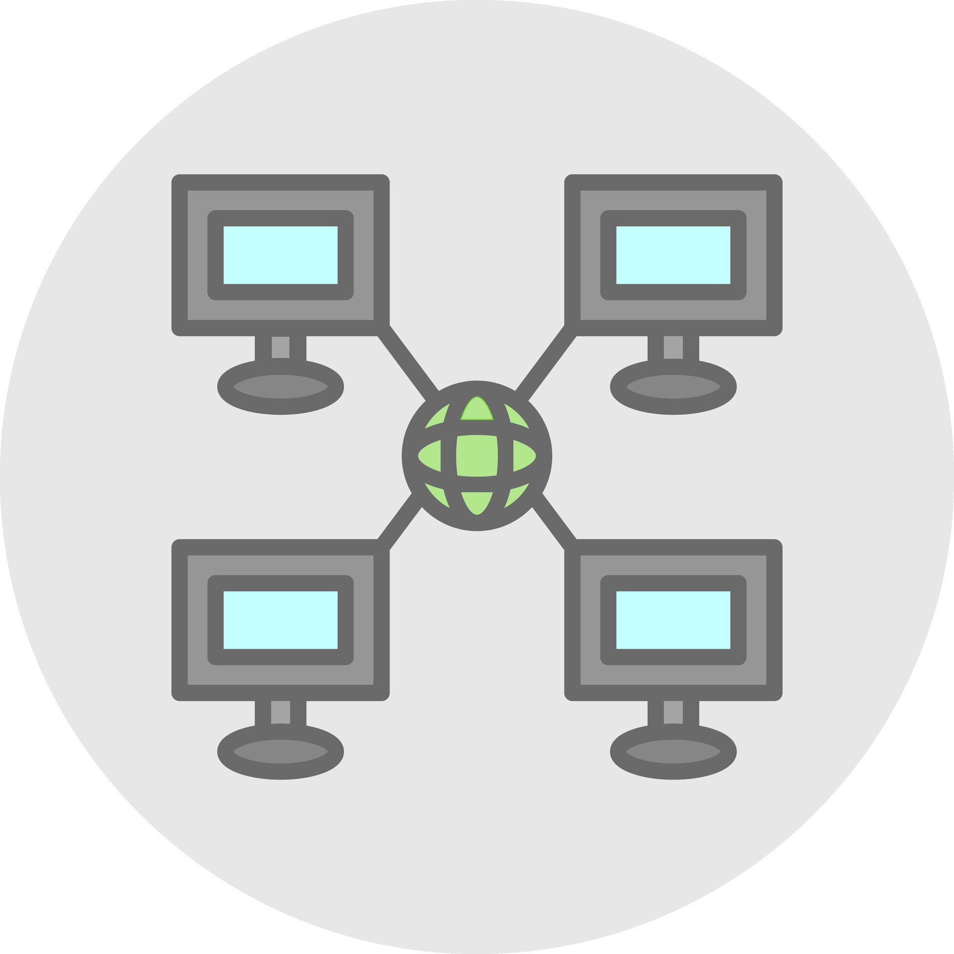 Local network Vector Icon Design 29082425 Vector Art at Vecteezy