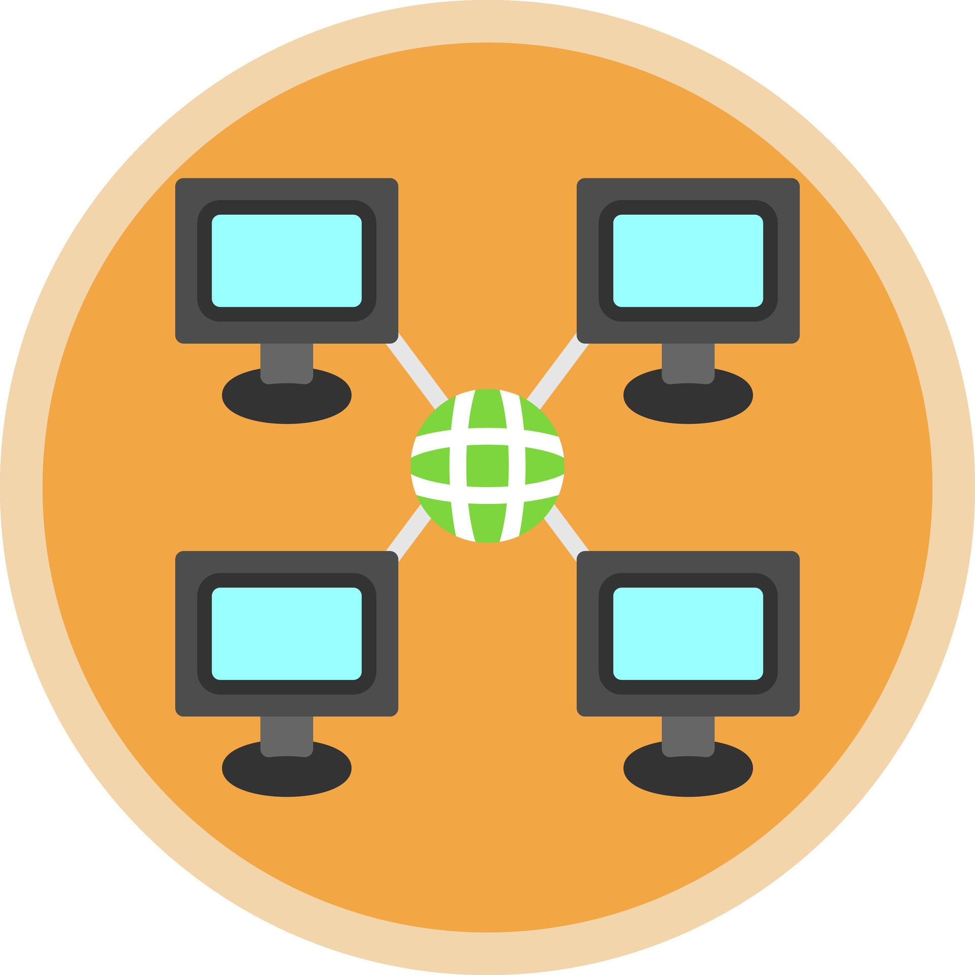 Local network Vector Icon Design 29085465 Vector Art at Vecteezy