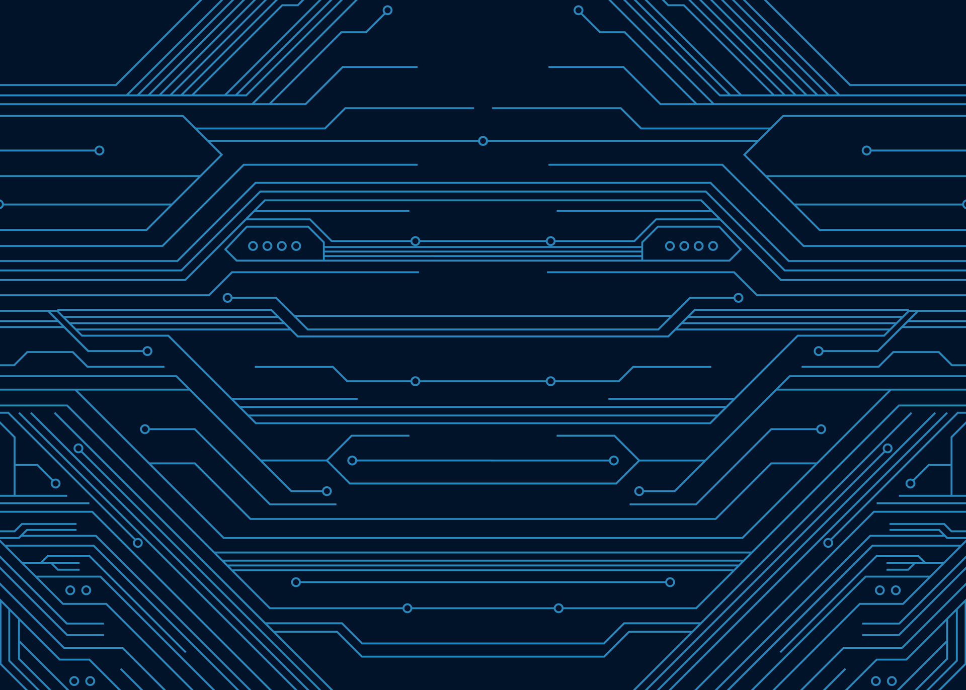 Abstract Technology Futuristic Digital Concept Square Pattern With Lighting Glowing Particles