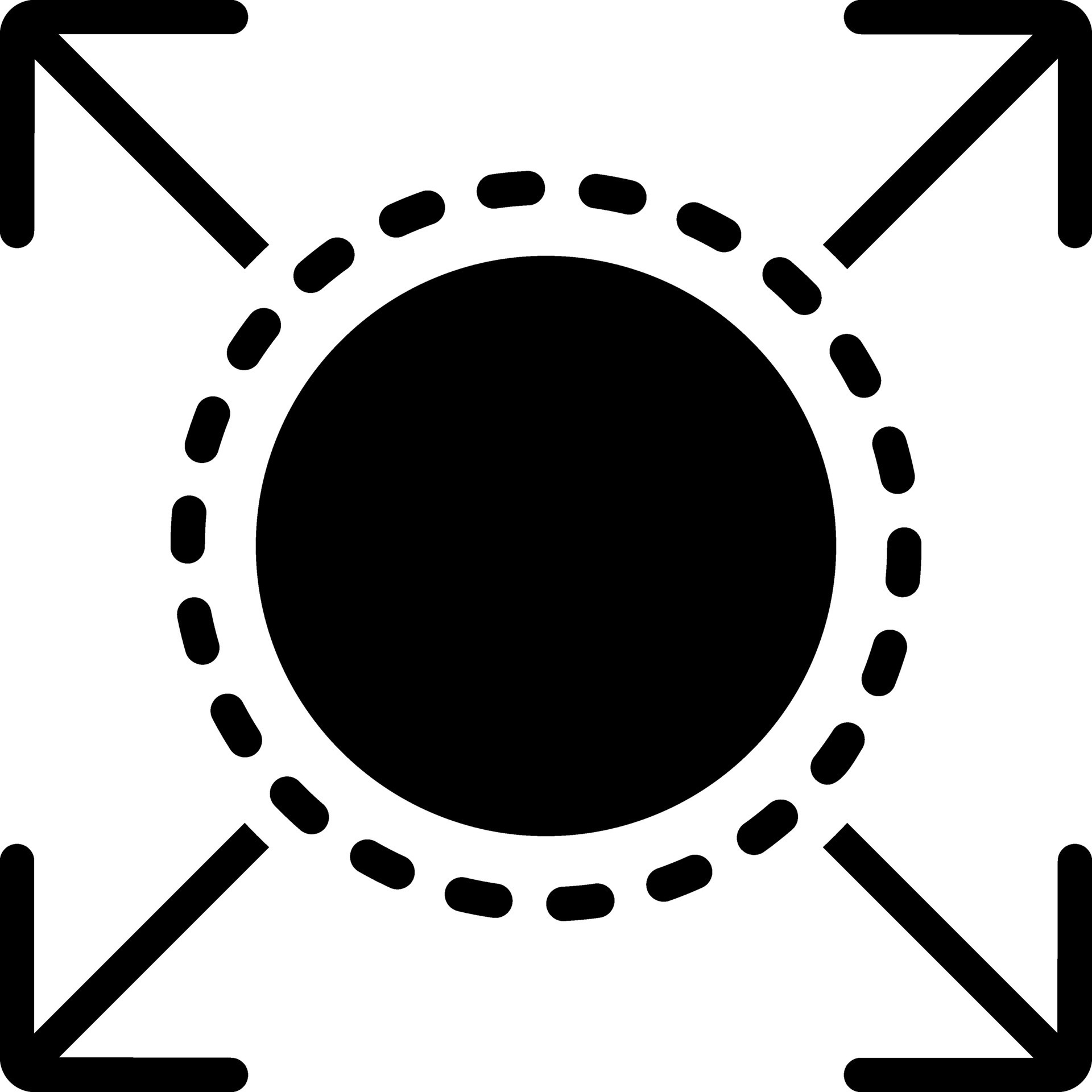 solid icon for expanded 29089950 Vector Art at Vecteezy