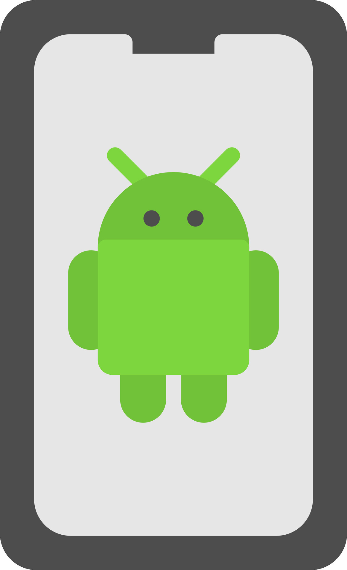 Android Vector Icon Design 29092420 Vector Art at Vecteezy