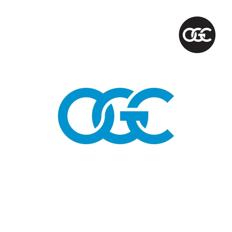 Letter OGC Monogram Logo Design 29093515 Vector Art at Vecteezy