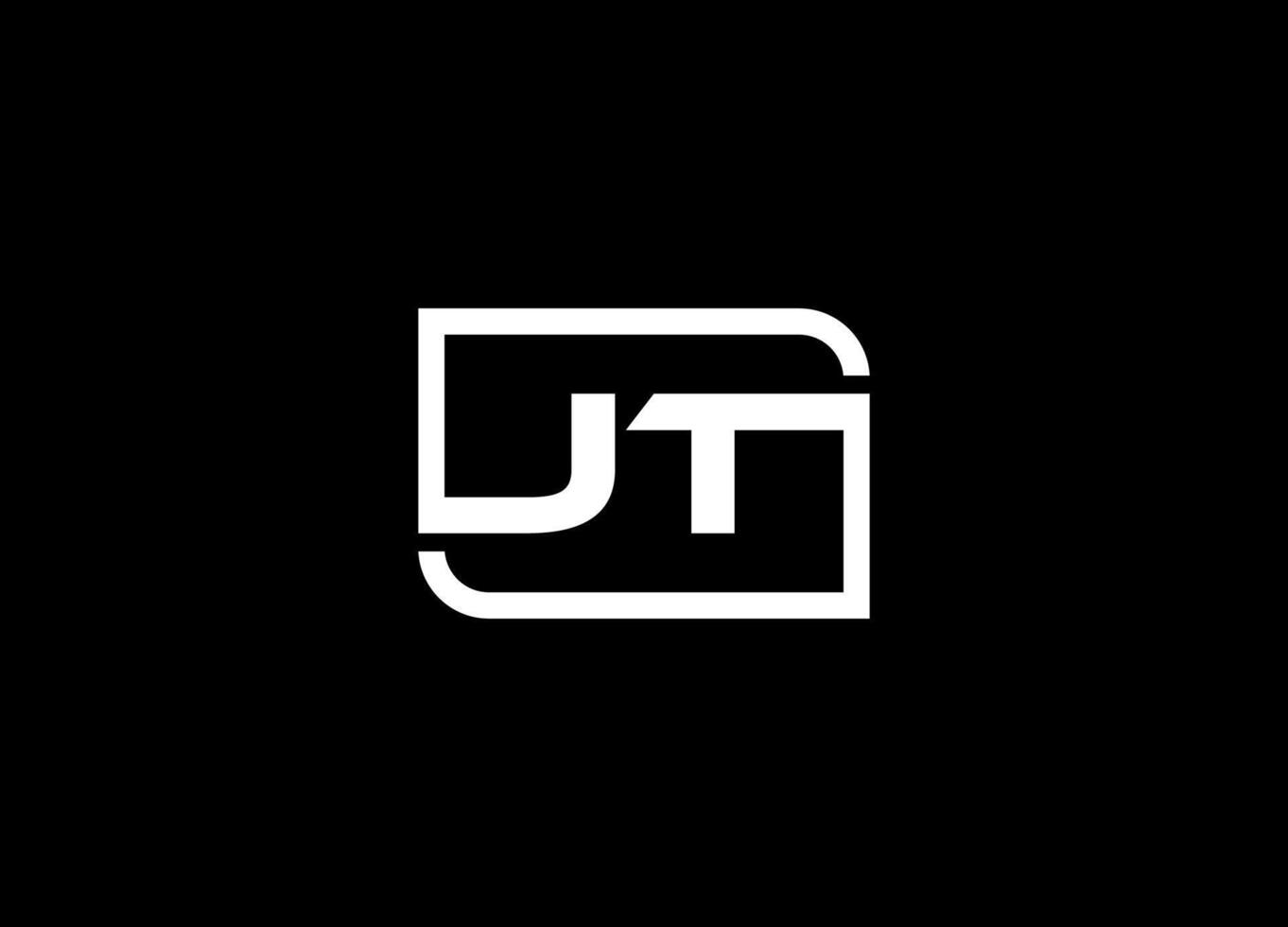 Jt Letter Logo Design And Initial Logo 29094749 Vector Art At Vecteezy