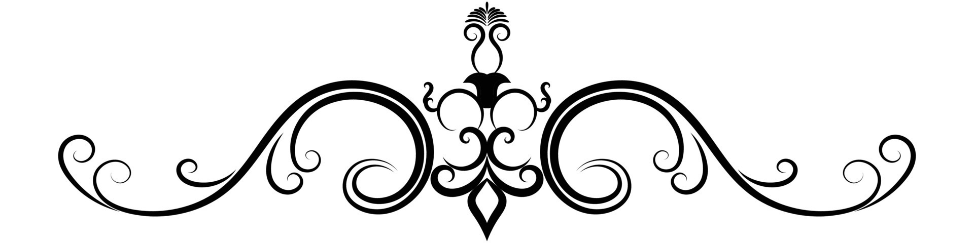 Vintage lines. Decorative elements. Border flower collection. 29095862 ...