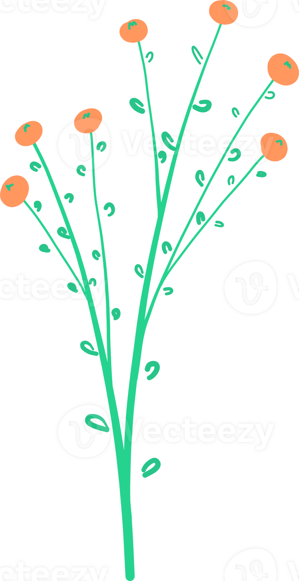 Cute Flower Cartoon Flat Design 29102397 Png