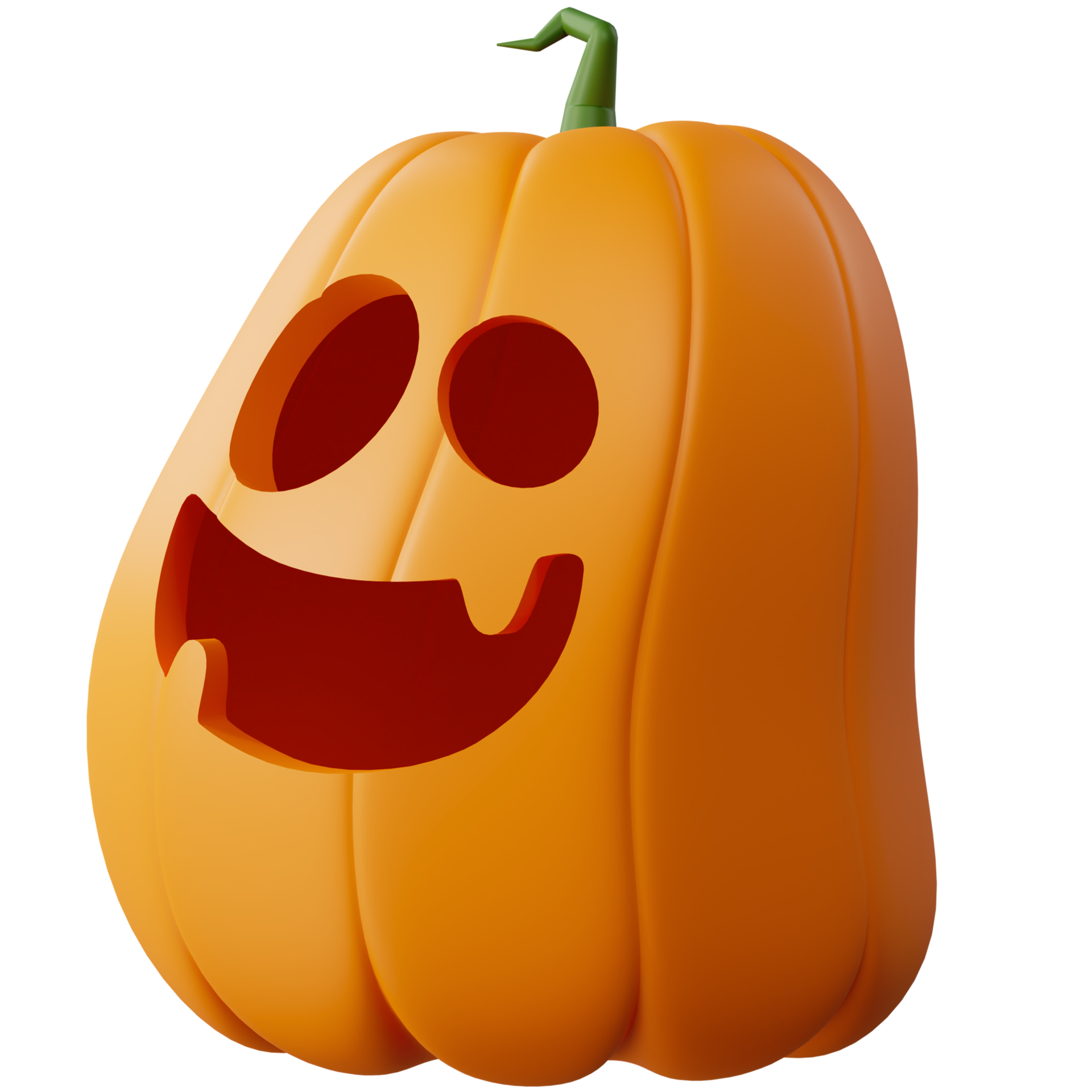 3d Víspera De Todos Los Santos Calabaza Víspera De Todos Los Santos