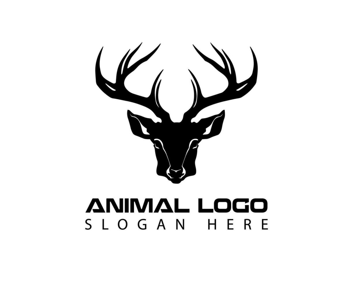 Creative Deer Head Logo Design Deer Vector Art 29104867 Vector Art At