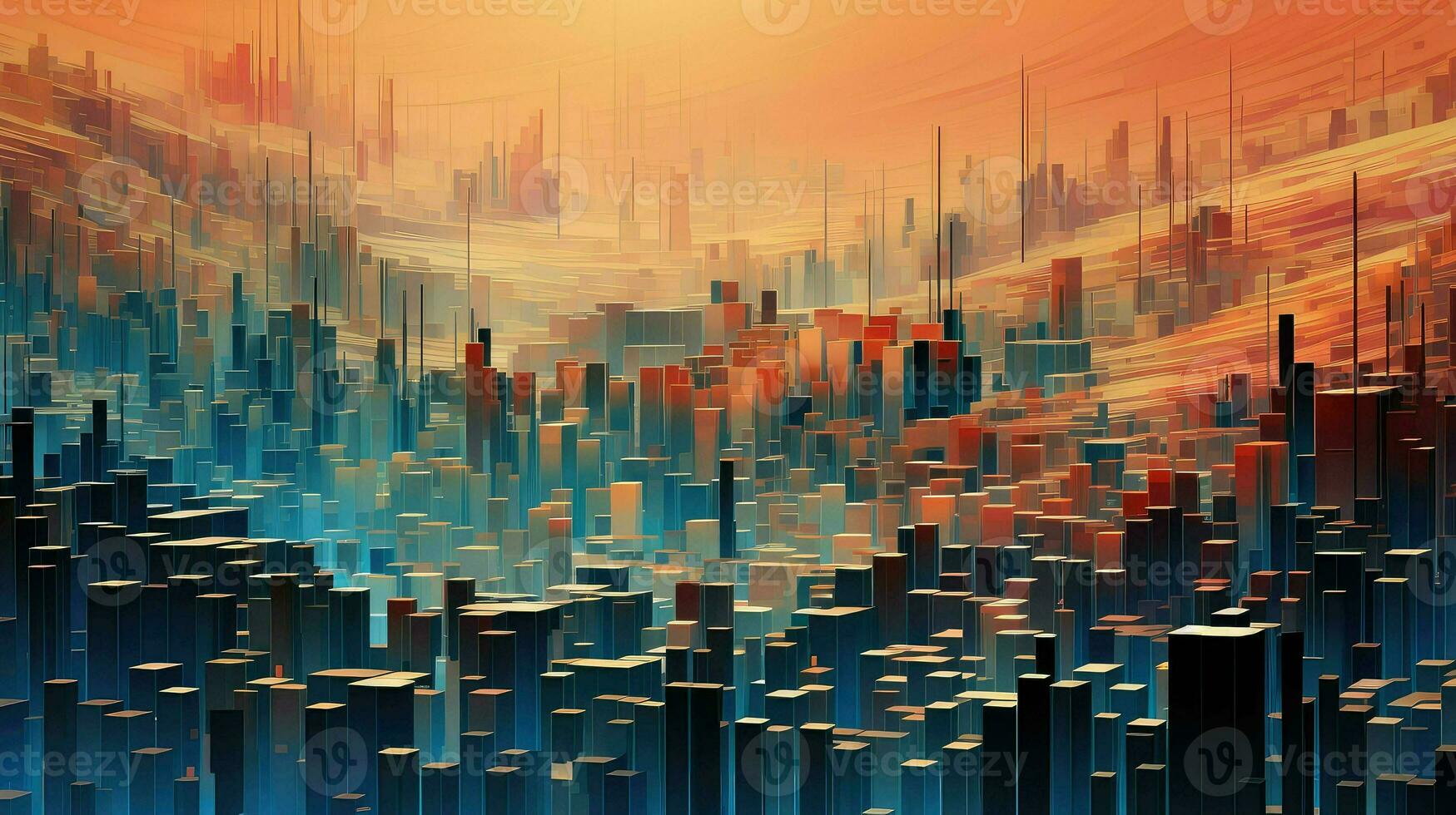 science sorting algorithm data ai generated 29109186 Stock Photo at ...