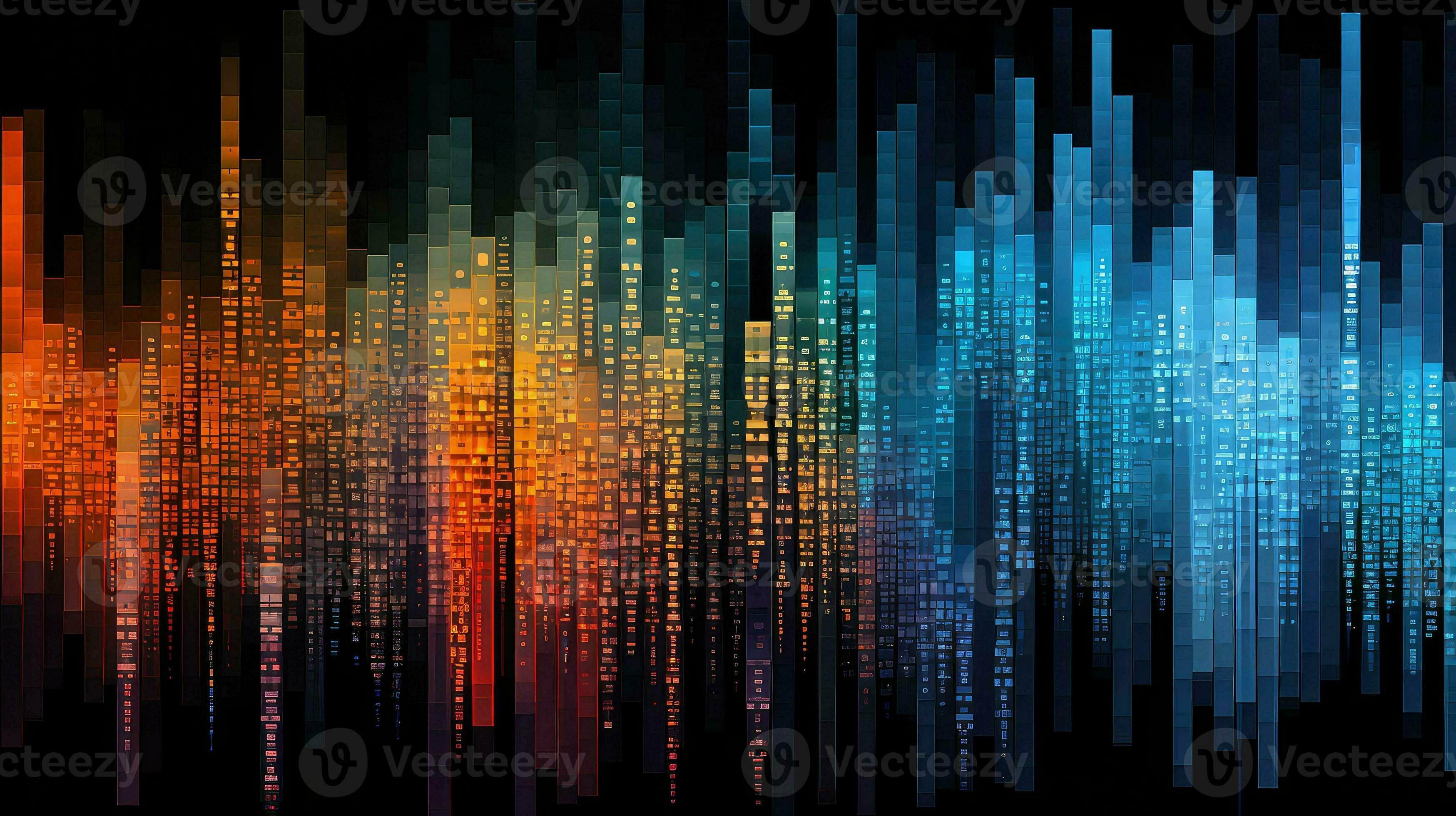 information data sorting matrix ai generated 29109389 Stock Photo at ...