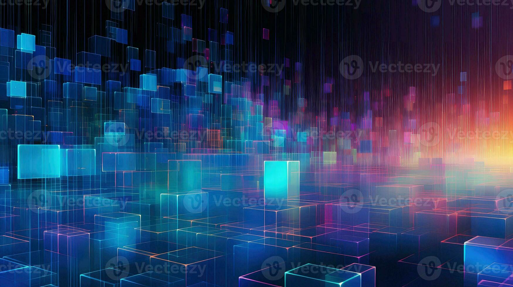 digital sorting algorithm data ai generated 29110312 Stock Photo at Vecteezy