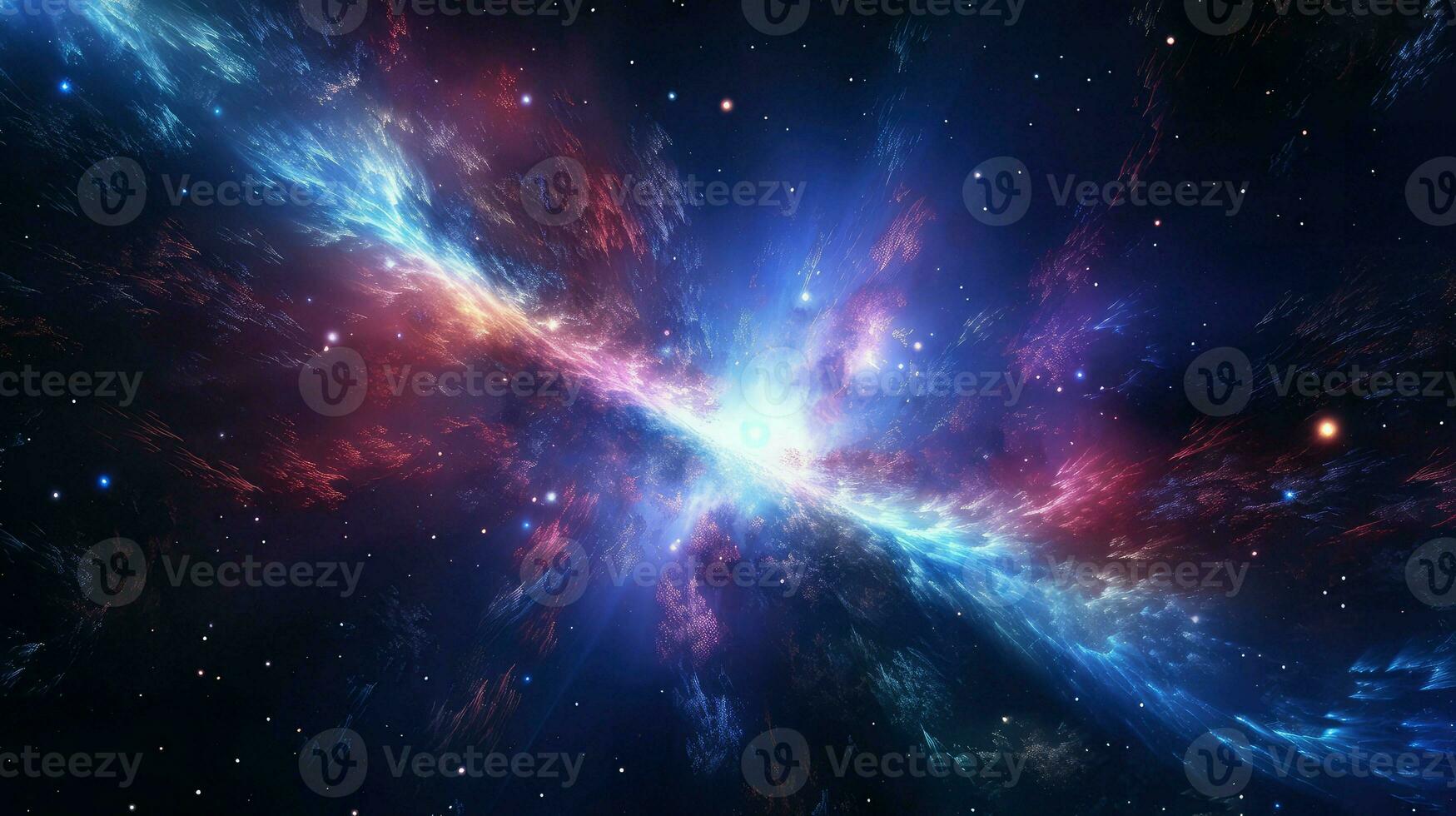 background cosmic particle explosion ai generated 29110525 Stock Photo at Vecteezy