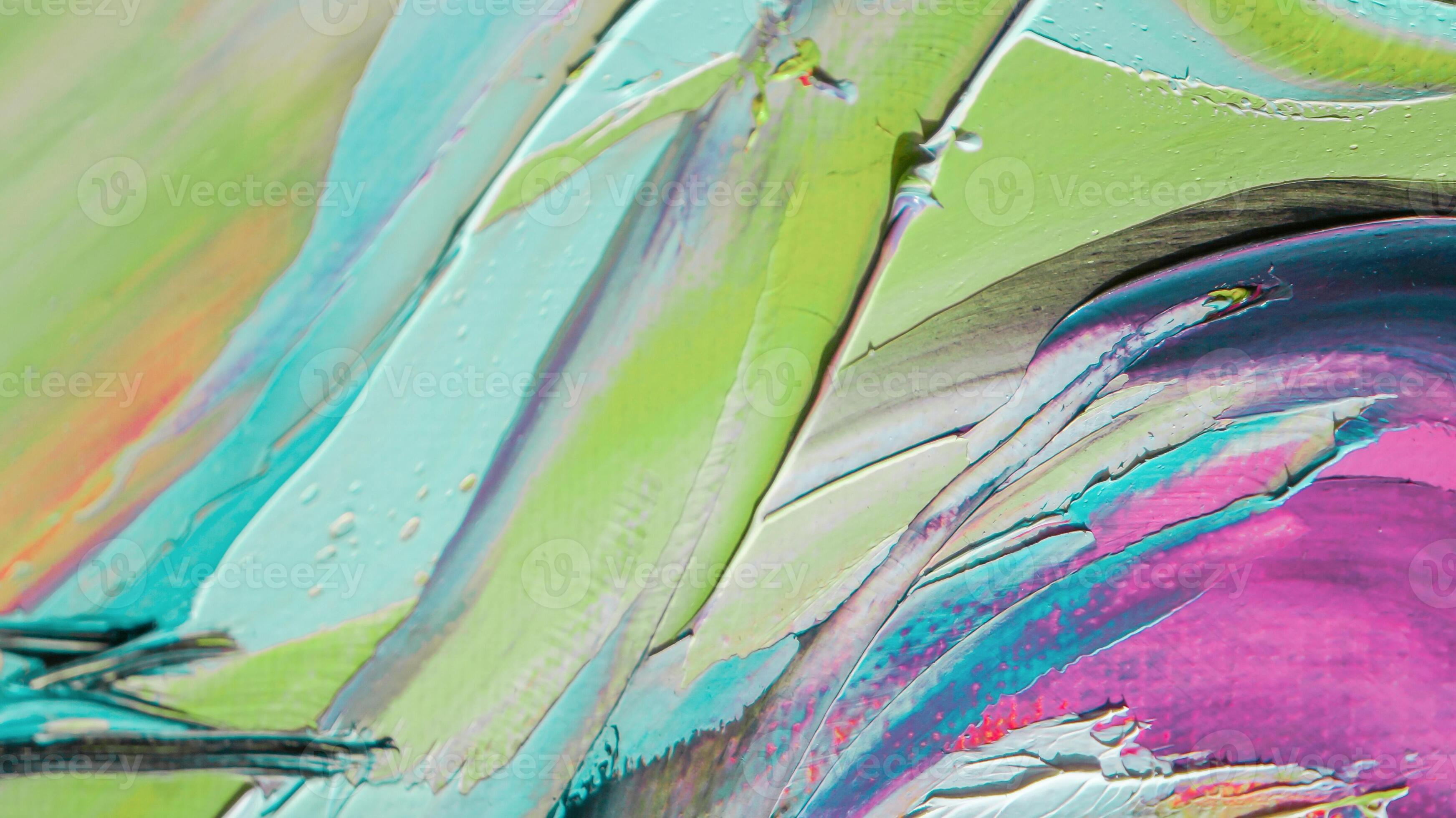 resumen vistoso petróleo pintura en lienzo. petróleo pintar textura con ...