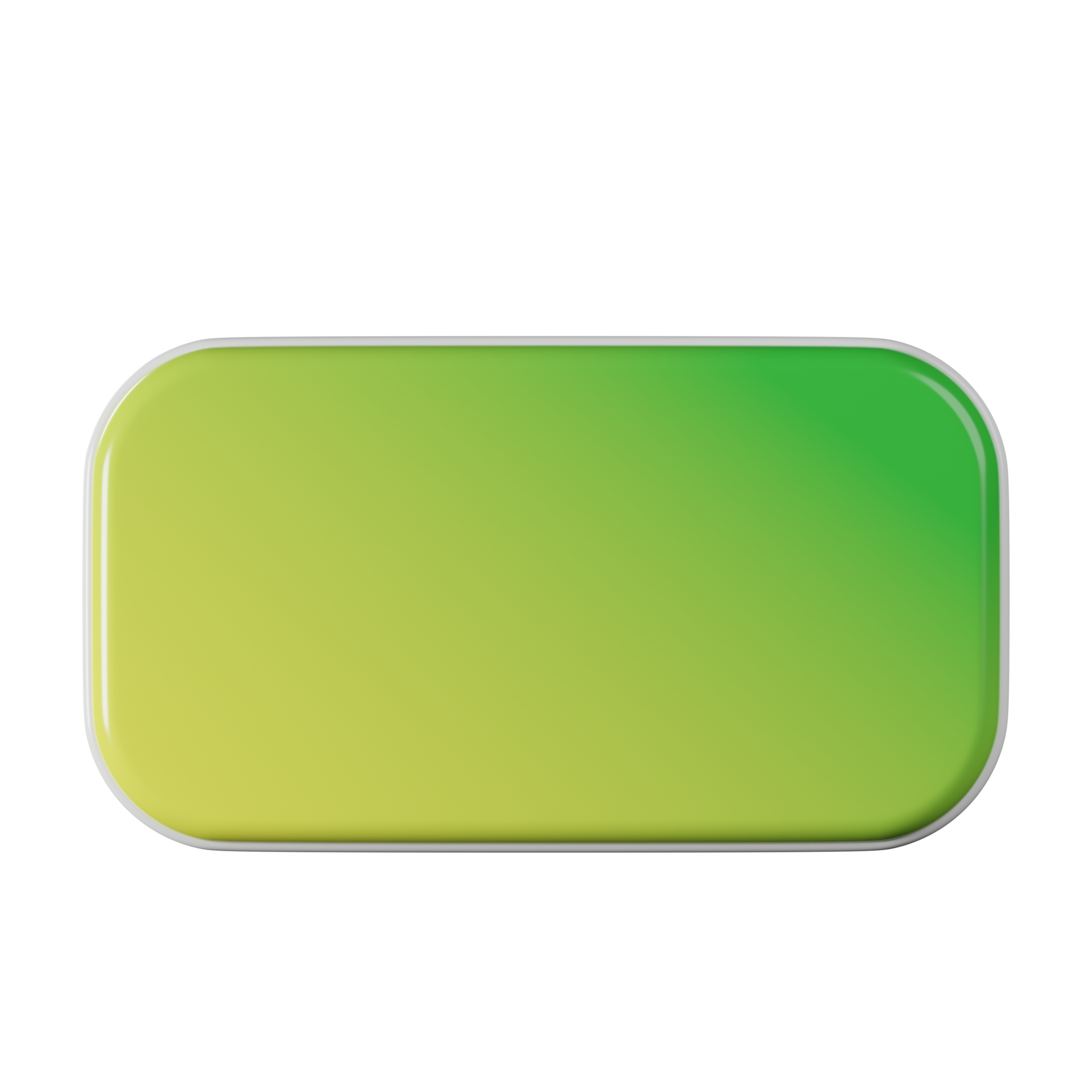 Rectangle Shape Yellow Green Gradient 3d Rendering 29128876 Png