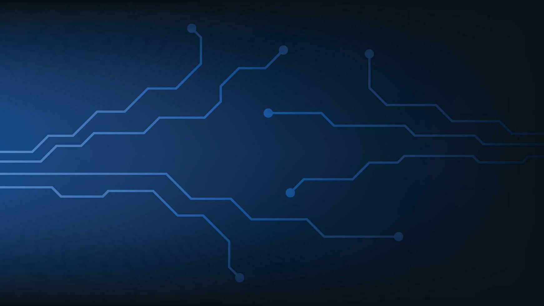 Hi tech digital circuit board. AI pad and electrical lines connected on ... Hi tech digital circuit board. AI pad and electrical lines connected on ...