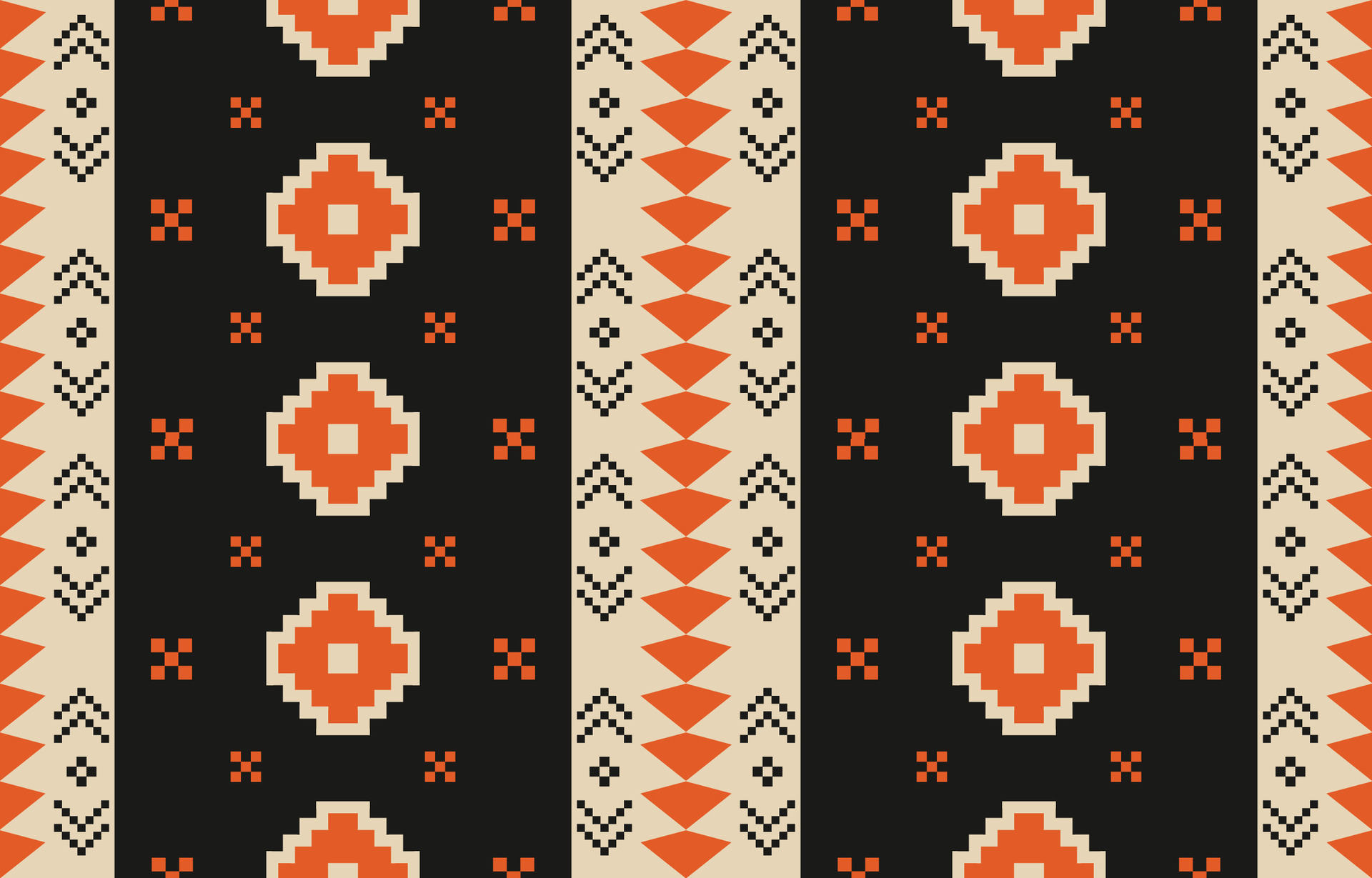 Ethnic abstract ikat art. Aztec ornament print. geometric ethnic ...