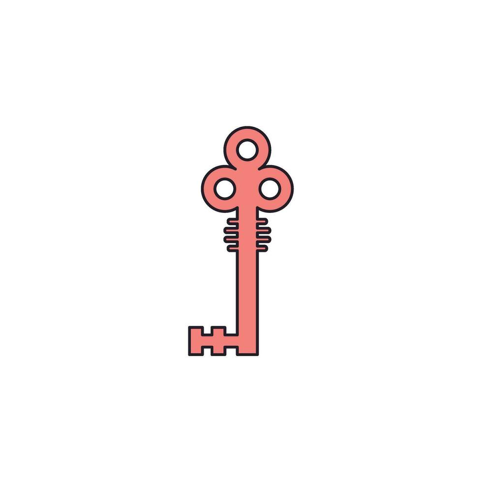 Skeleton Key illustration 29134597 Vector Art at Vecteezy