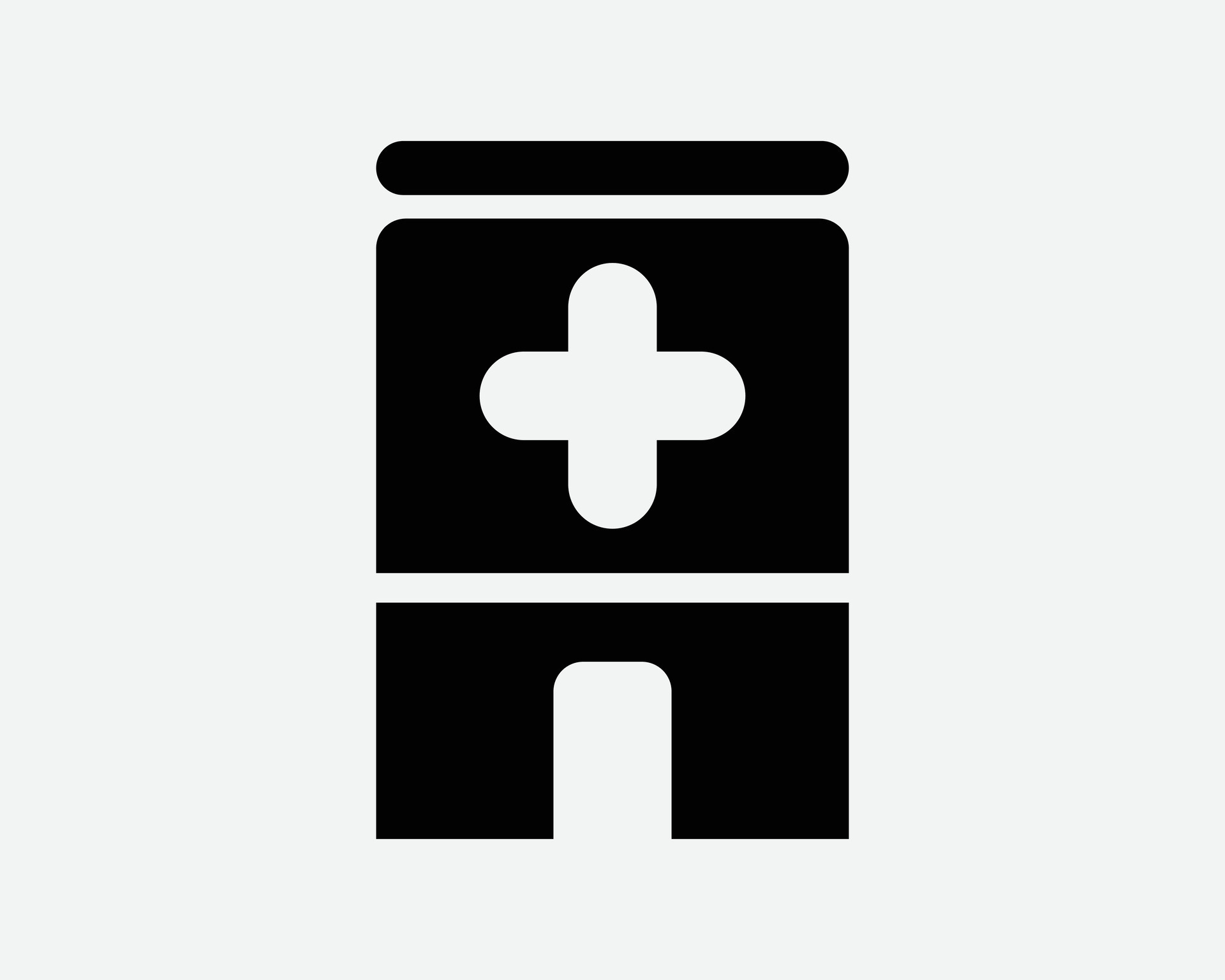 hospital clínica icono médico cuidado de la salud edificio salud cuidado emergencia habitación ...