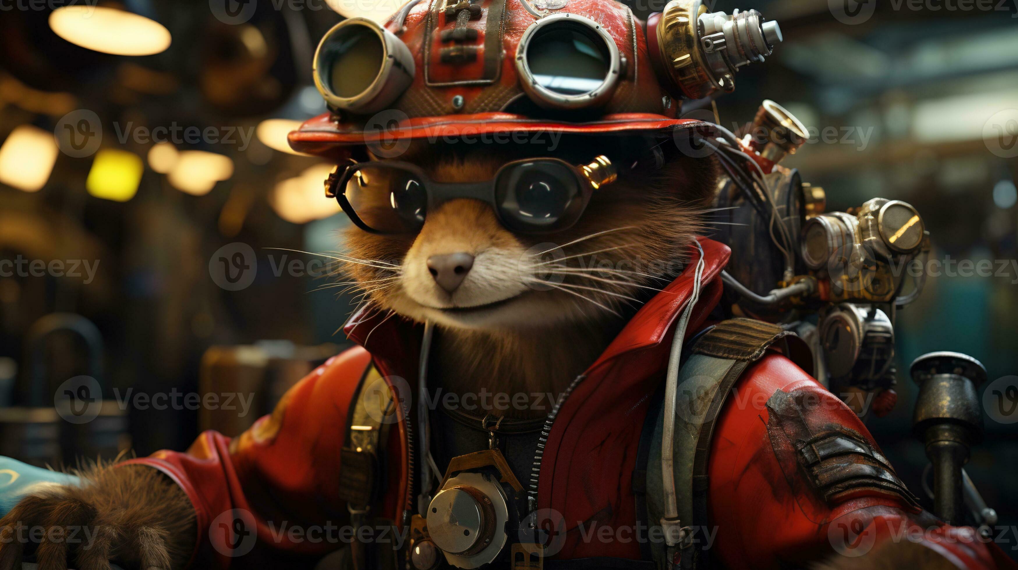 mongoose trusting technician, digital art illustration, Generative AI ... mongoose trusting technician, digital art illustration, Generative AI ...