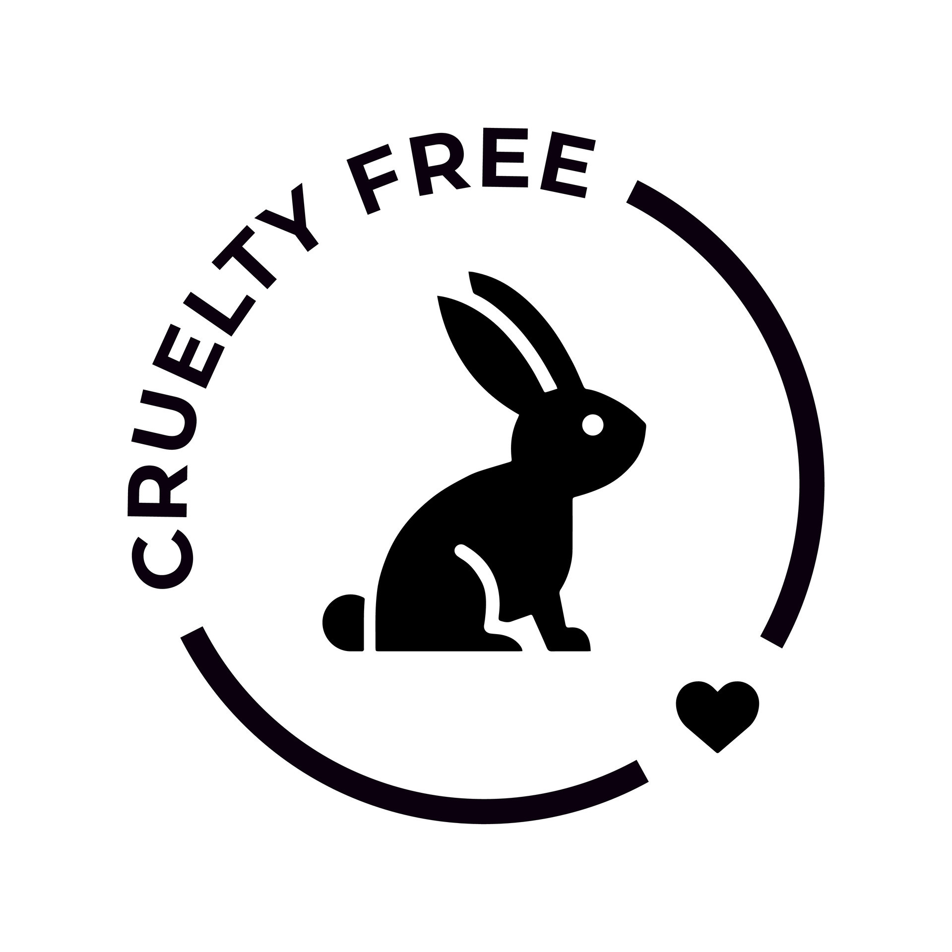 Animal cruelty free icon. Not tested on animals with rabbit silhouette ... Animal cruelty free icon. Not tested on animals with rabbit silhouette ...