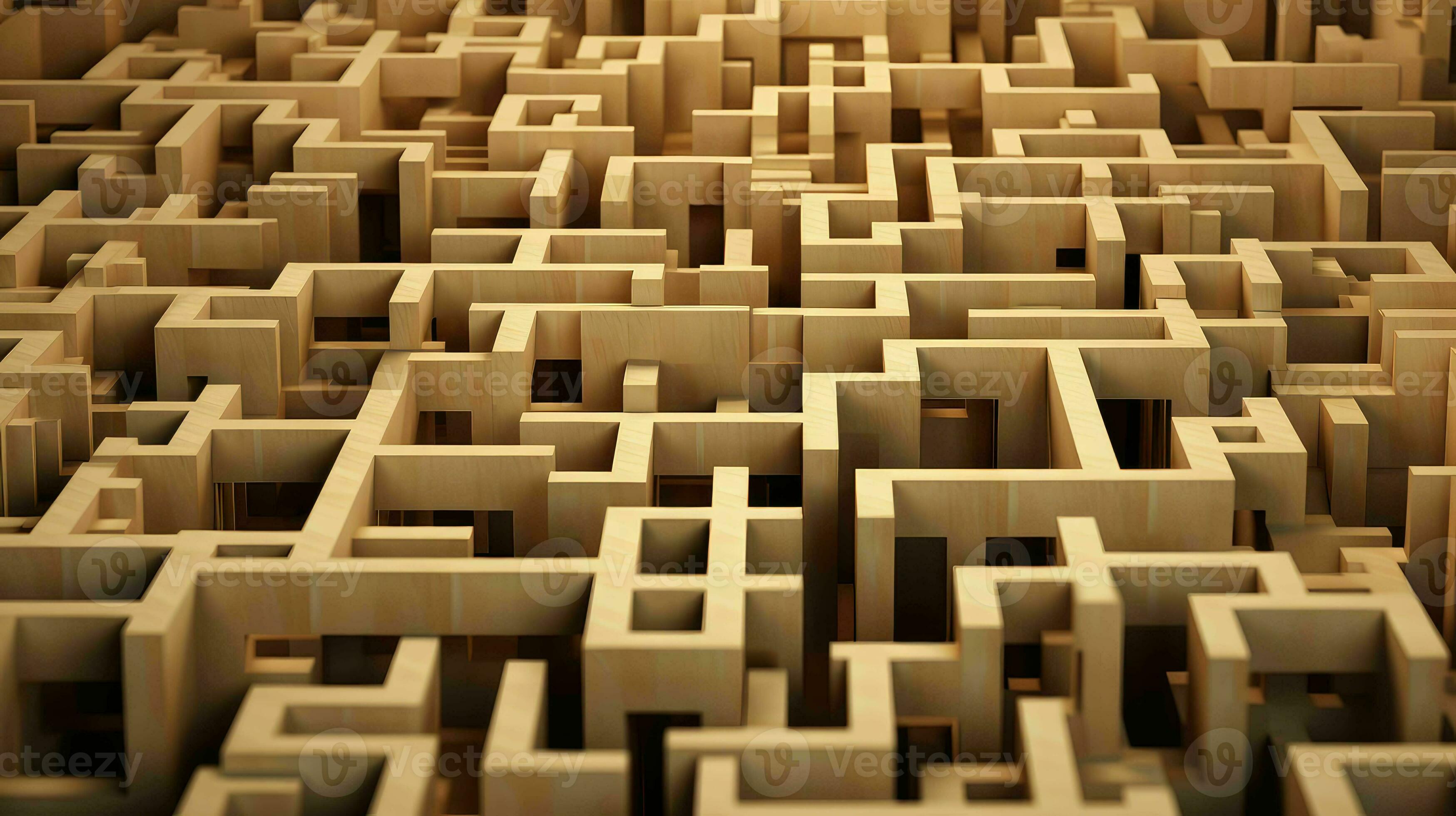 management sorting algorithm maze ai generated 29140677 Stock Photo at ...