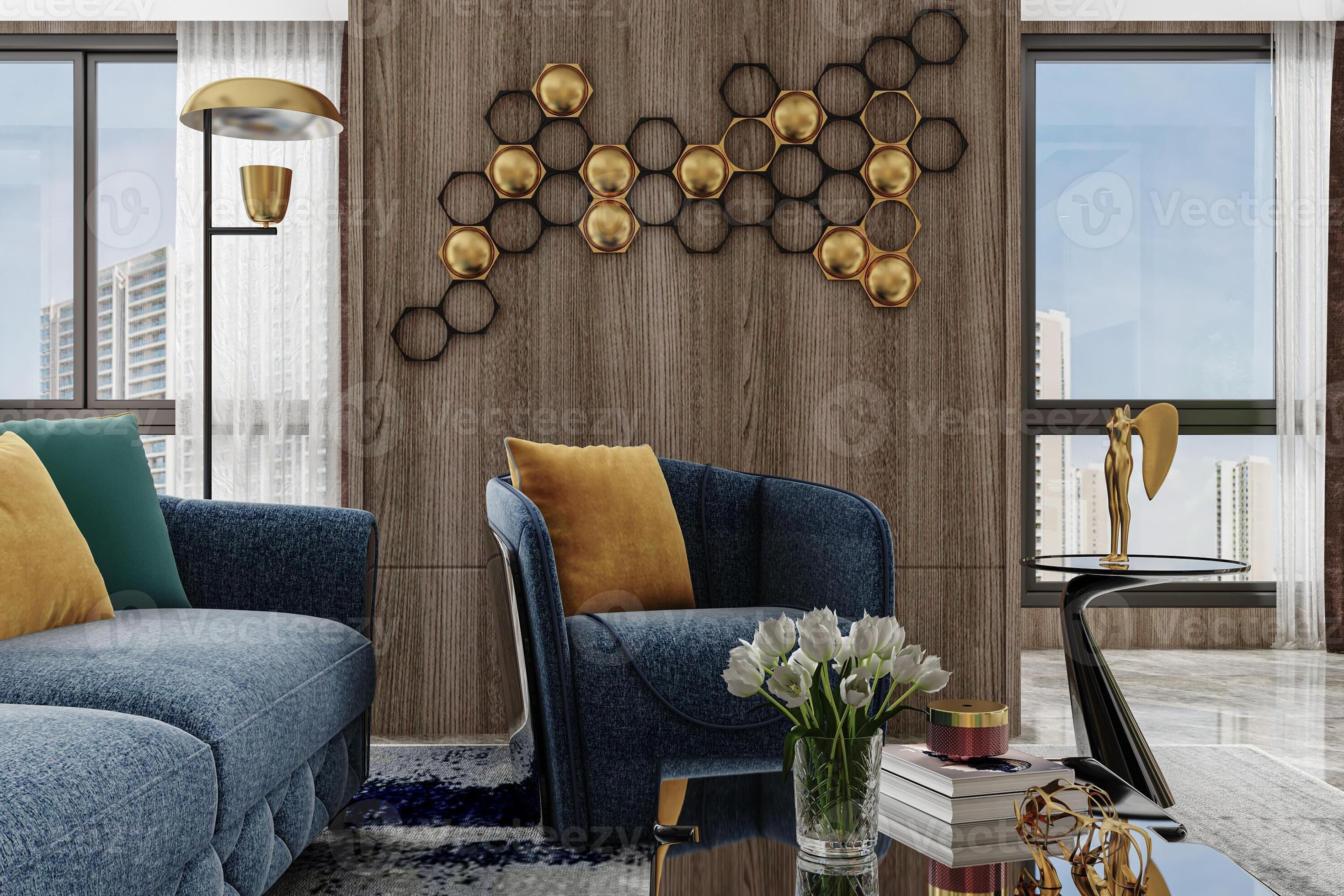 Minimalist Living Room Interior Design Embracing Simplicity 3D ...