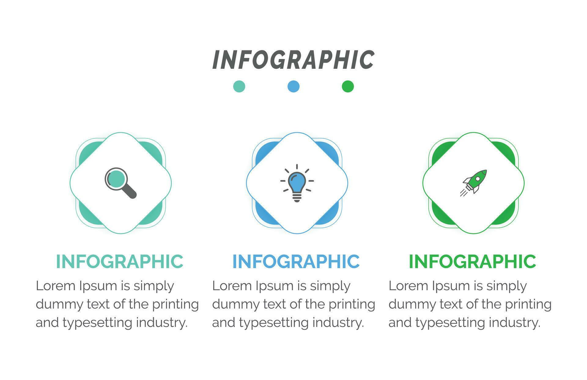 Business data visualization. Process chart. Abstract elements of graph ...
