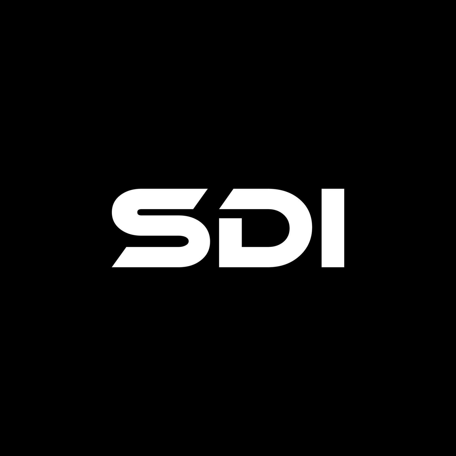 SDI Letter Logo Design, Inspiration for a Unique Identity. Modern Elegance and Creative Design ...