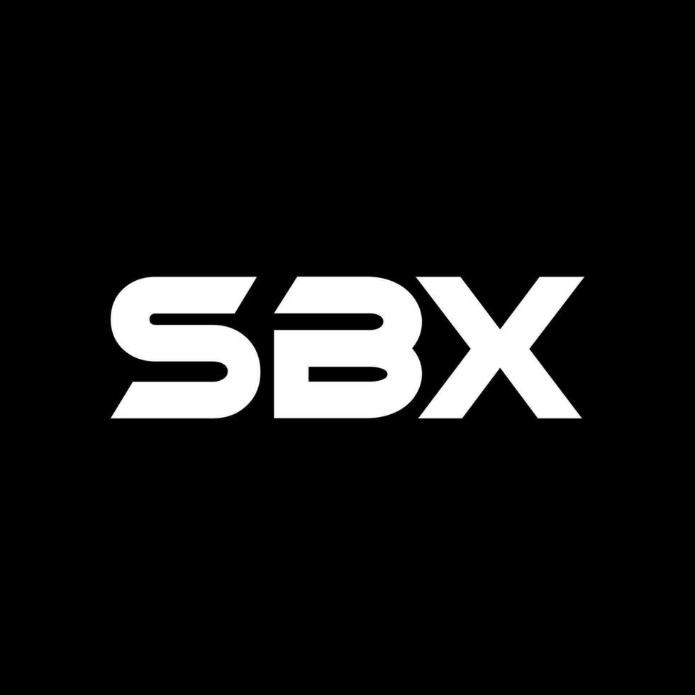 sbx logo diseño, inspiración para un único identidad. moderno elegancia y creativo diseño ...
