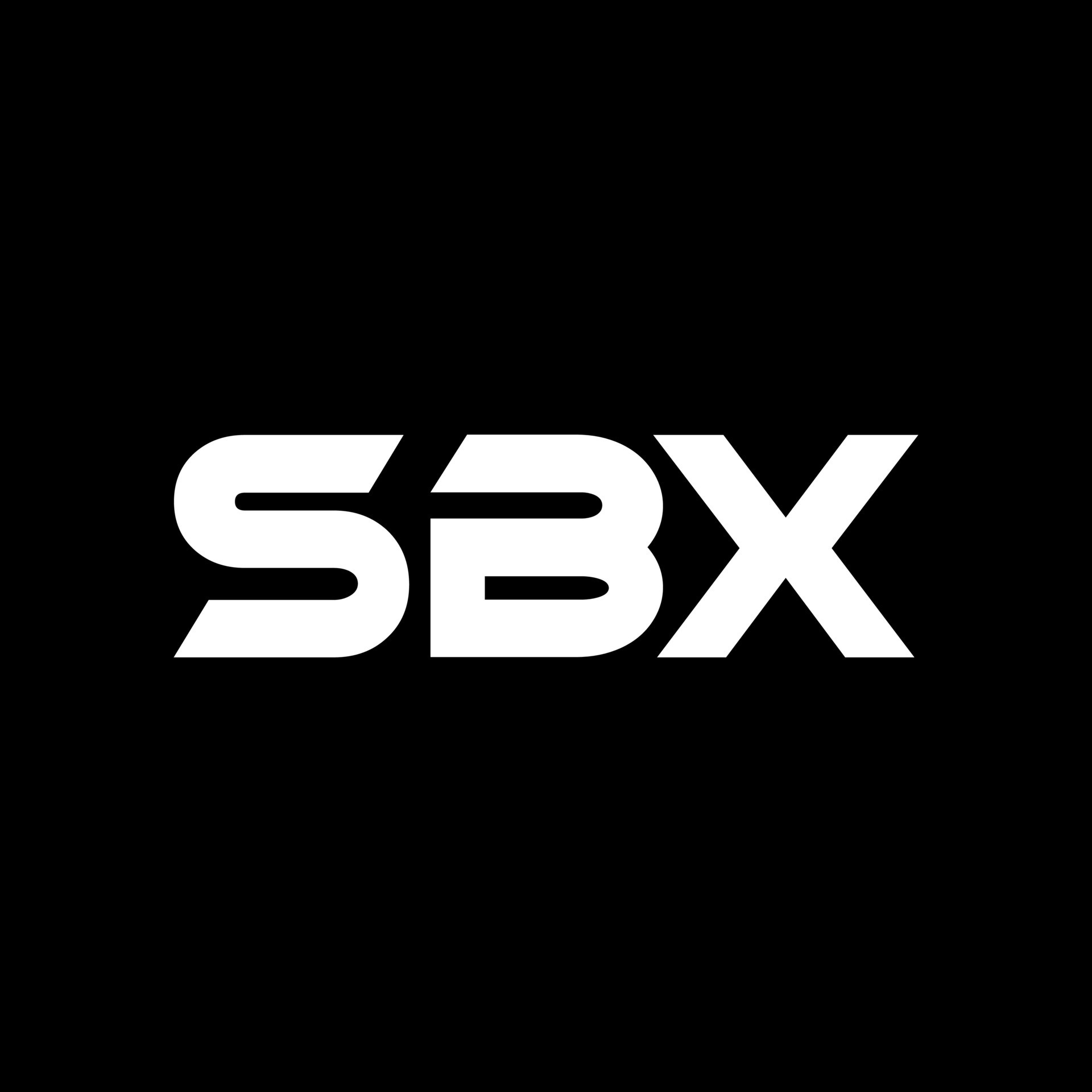 sbx logo diseño, inspiración para un único identidad. moderno elegancia y creativo diseño ...