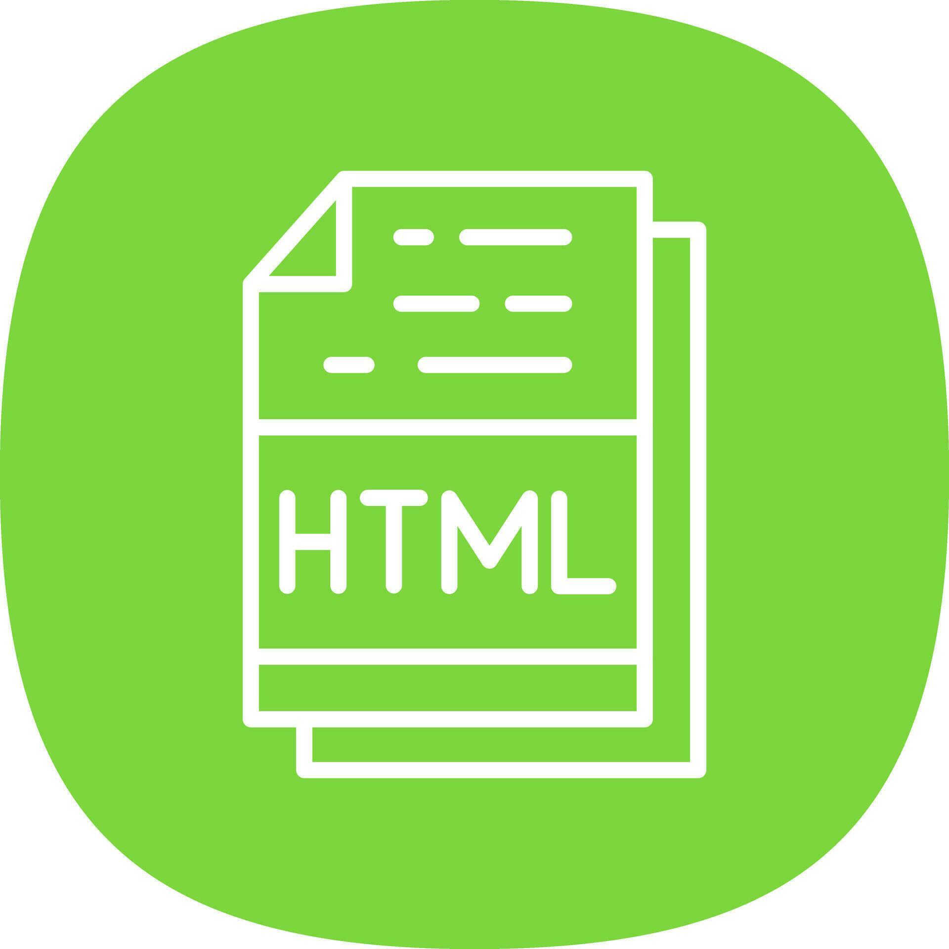Html File Format Vector Icon Design 29147810 Vector Art at Vecteezy