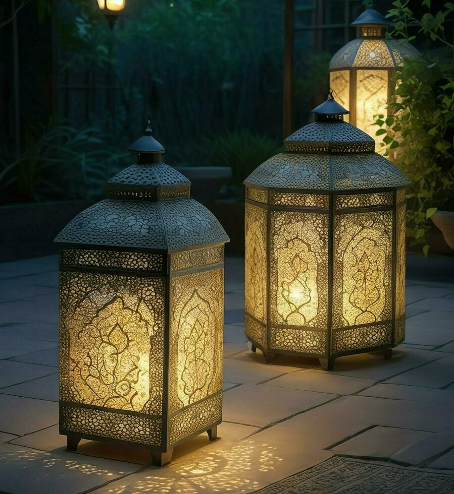 AI Generated. AI Generative - Islamic Illumination - Enchanting ... AI Generated. AI Generative - Islamic Illumination - Enchanting ...