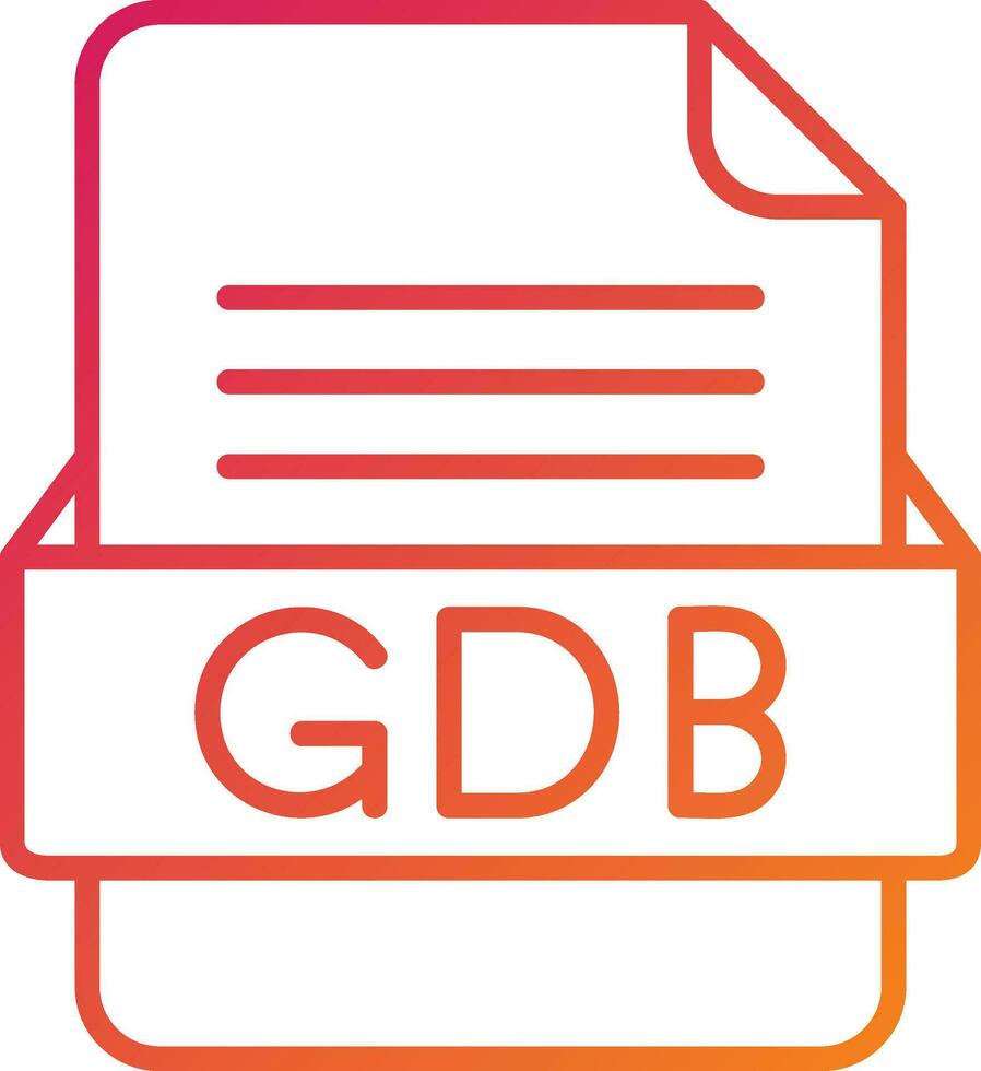 GDB File Format Icon 29148630 Vector Art at Vecteezy