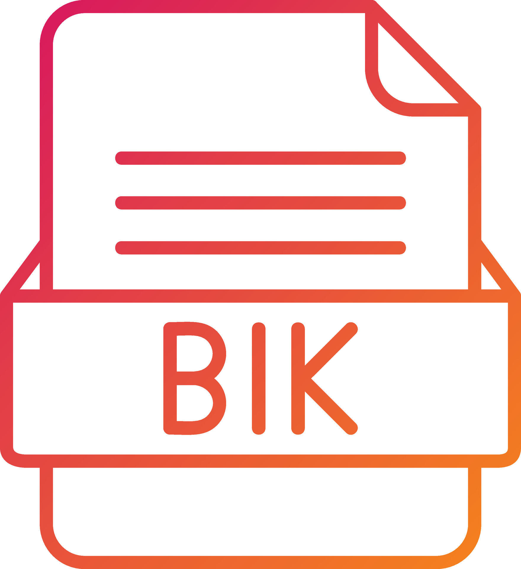 BIK File Format Icon 29148874 Vector Art at Vecteezy BIK File Format Icon 29148874 Vector Art at Vecteezy
