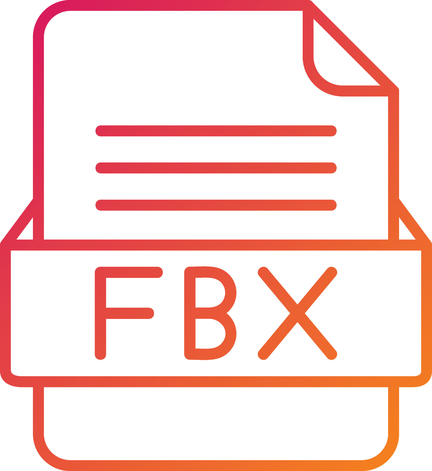 FBX File Format Icon 29149309 Vector Art at Vecteezy FBX File Format Icon 29149309 Vector Art at Vecteezy
