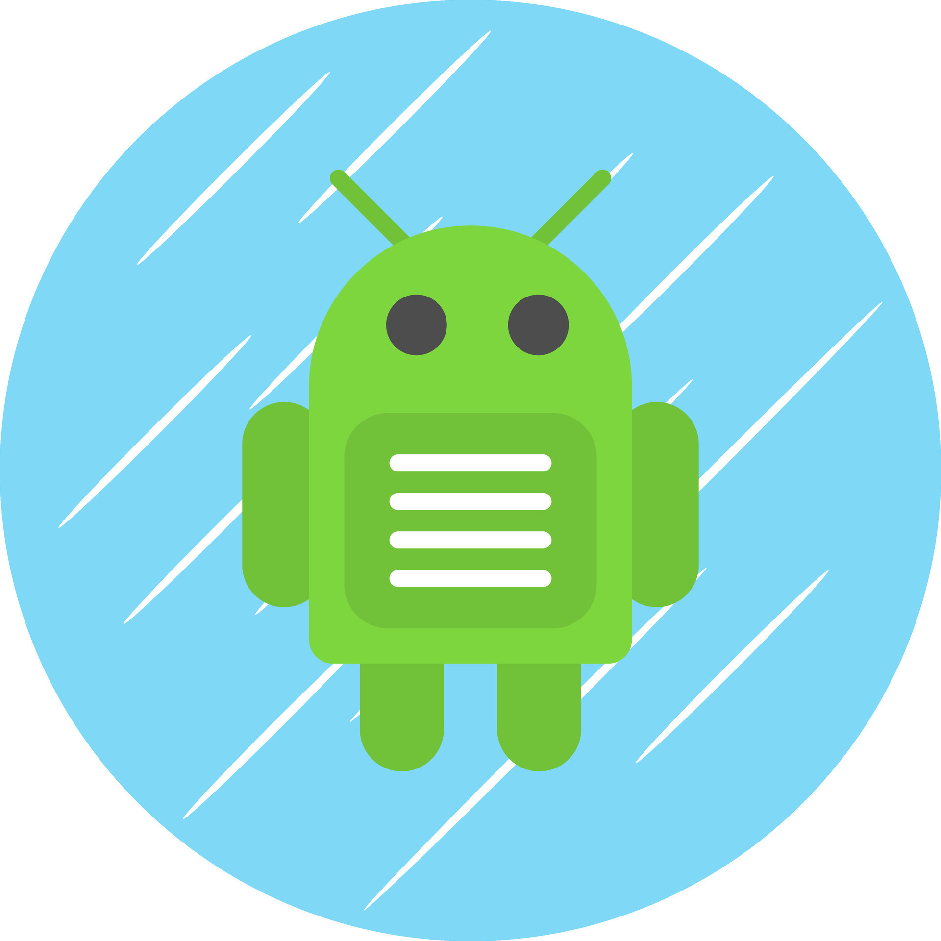Android Vector Icon Design 29155995 Vector Art at Vecteezy