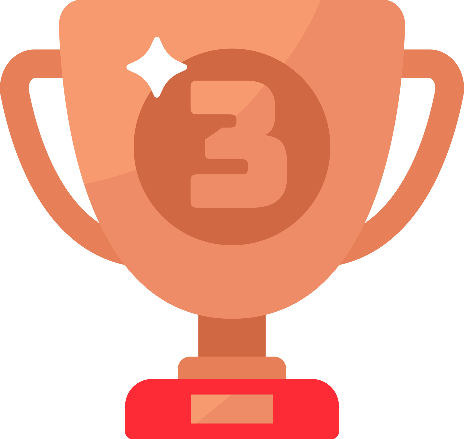 3rd trophy award third place 29159934 PNG