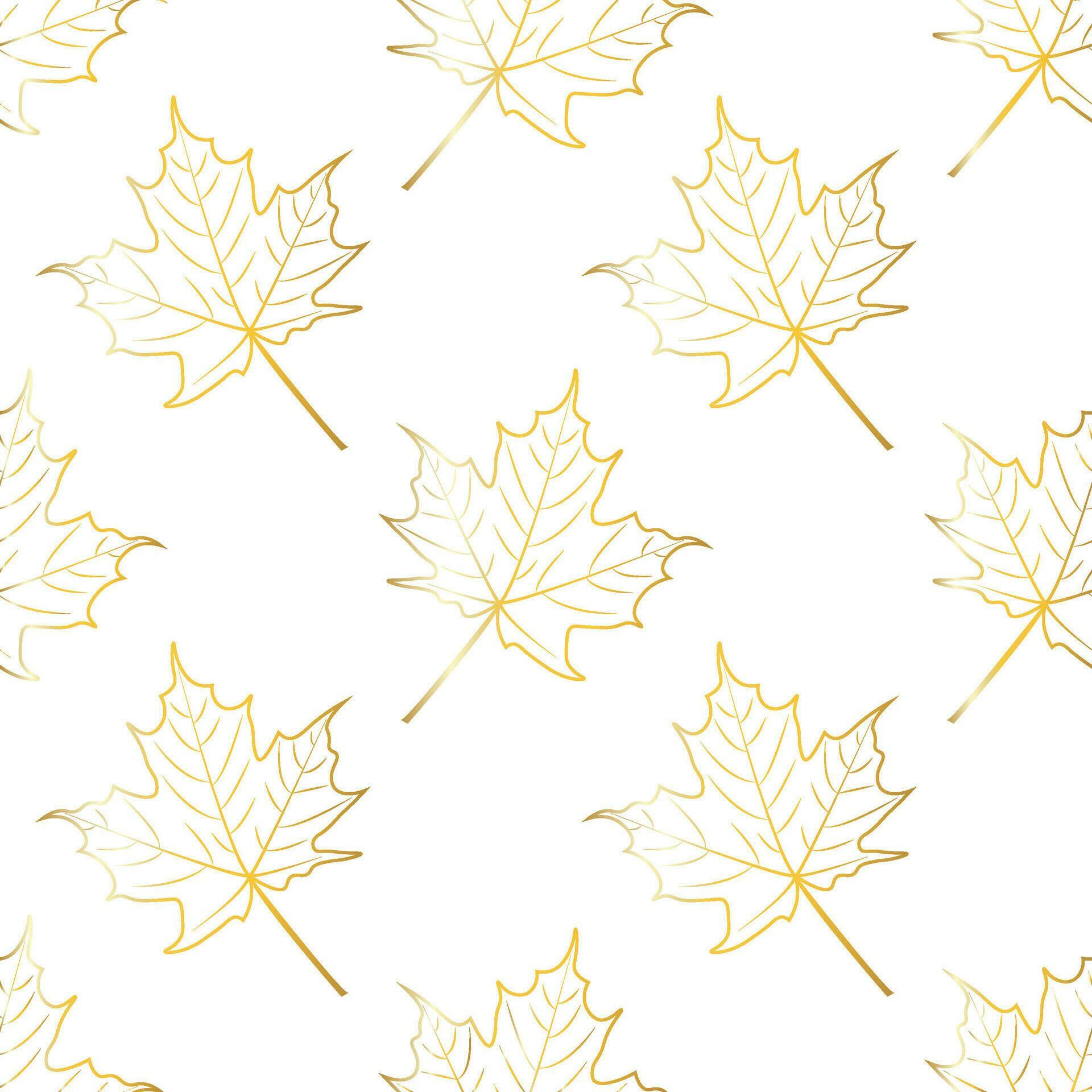 Fall leaf seamless pattern. Autumn foliage. Background for your design ...