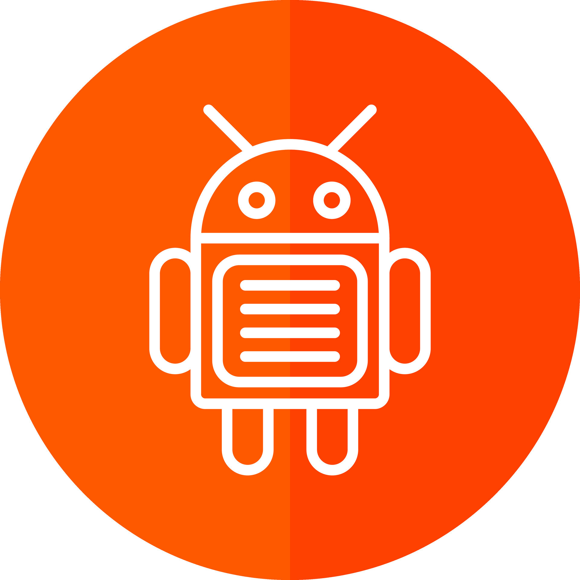 Android Vector Icon Design 29166005 Vector Art at Vecteezy