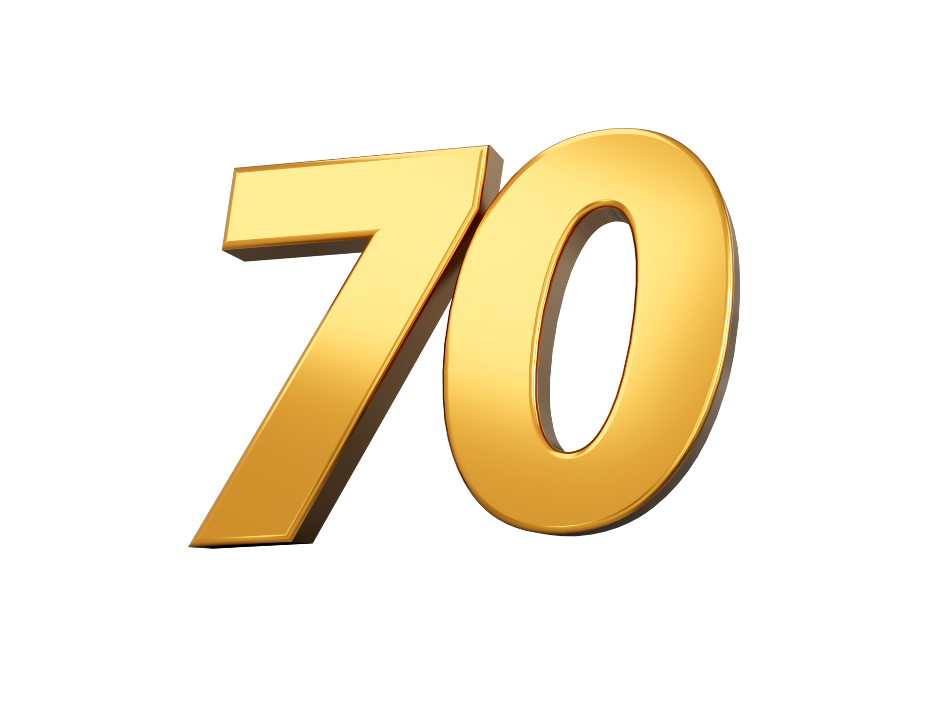 Gold number 70 Seventy shiny 3d number made of gold 3d illustration ... Gold number 70 Seventy shiny 3d number made of gold 3d illustration ...