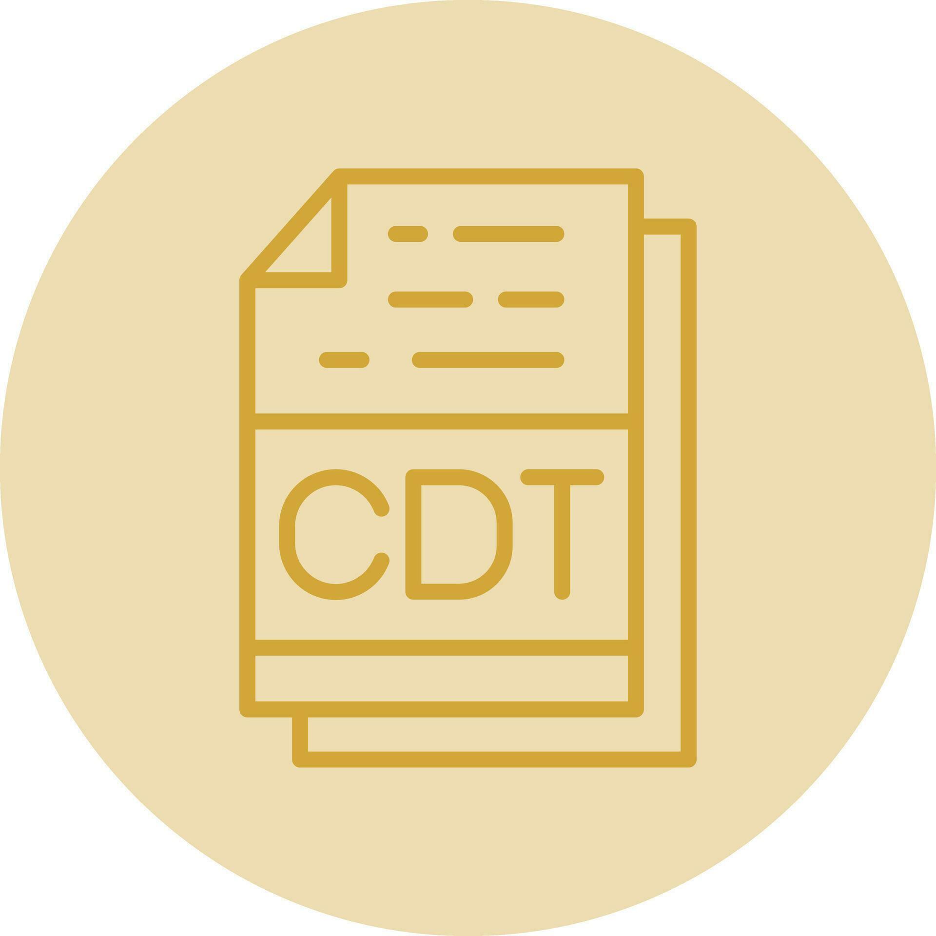 Cdt Vector Icon Design 29168516 Vector Art at Vecteezy