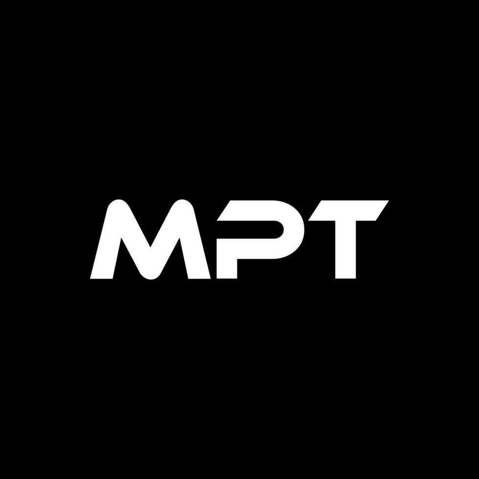 MPT Letter Logo Design, Inspiration for a Unique Identity. Modern Elegance and Creative Design ...