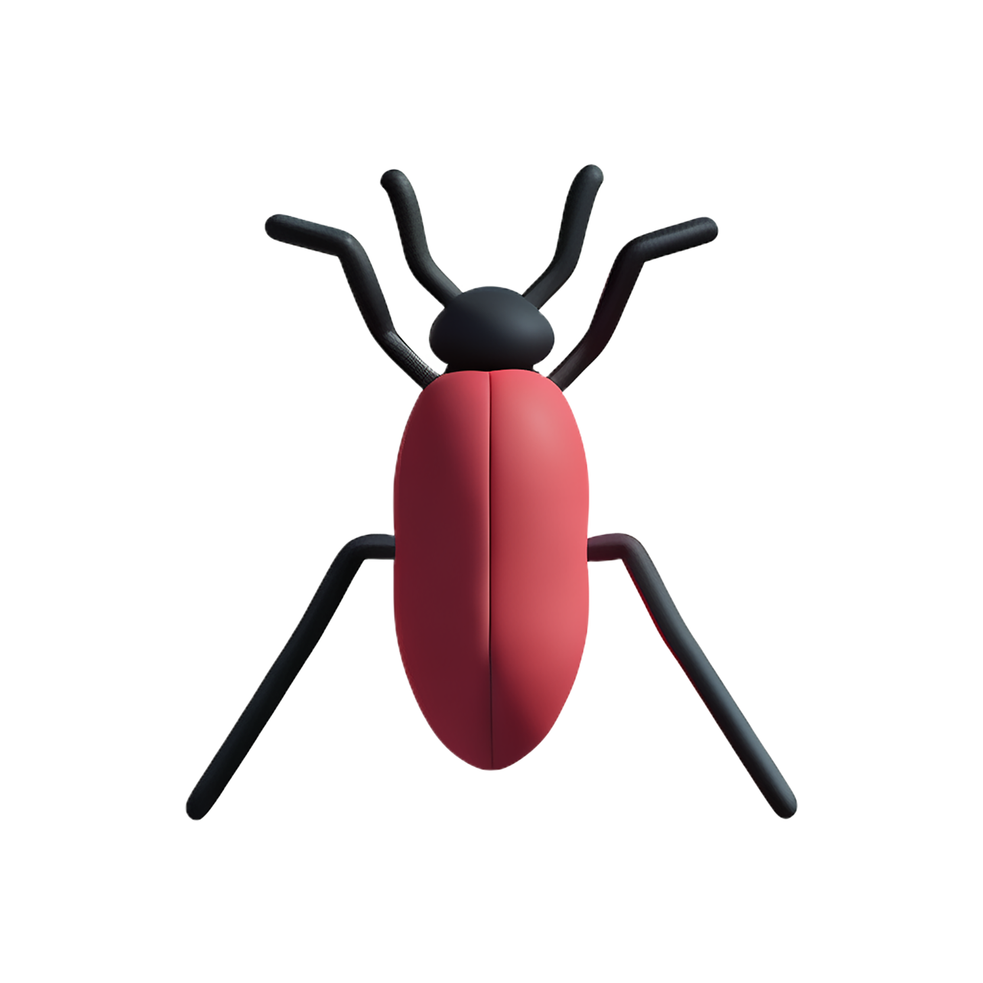 bug 3d rendering icon illustration 29170629 PNG