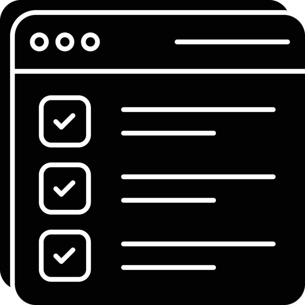 web task glyph icons design style 29172904 Vector Art at Vecteezy