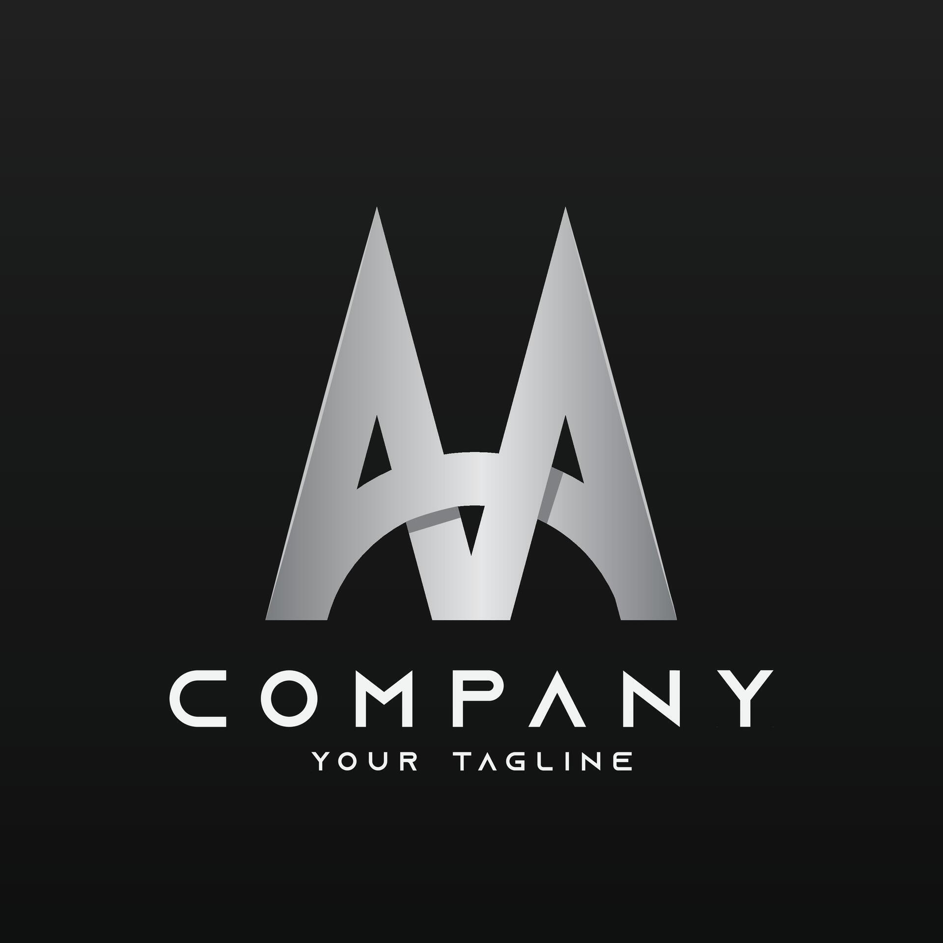 Alphabet logo illustration logo vector of letter AA 3d 29178038 Vector Art at Vecteezy