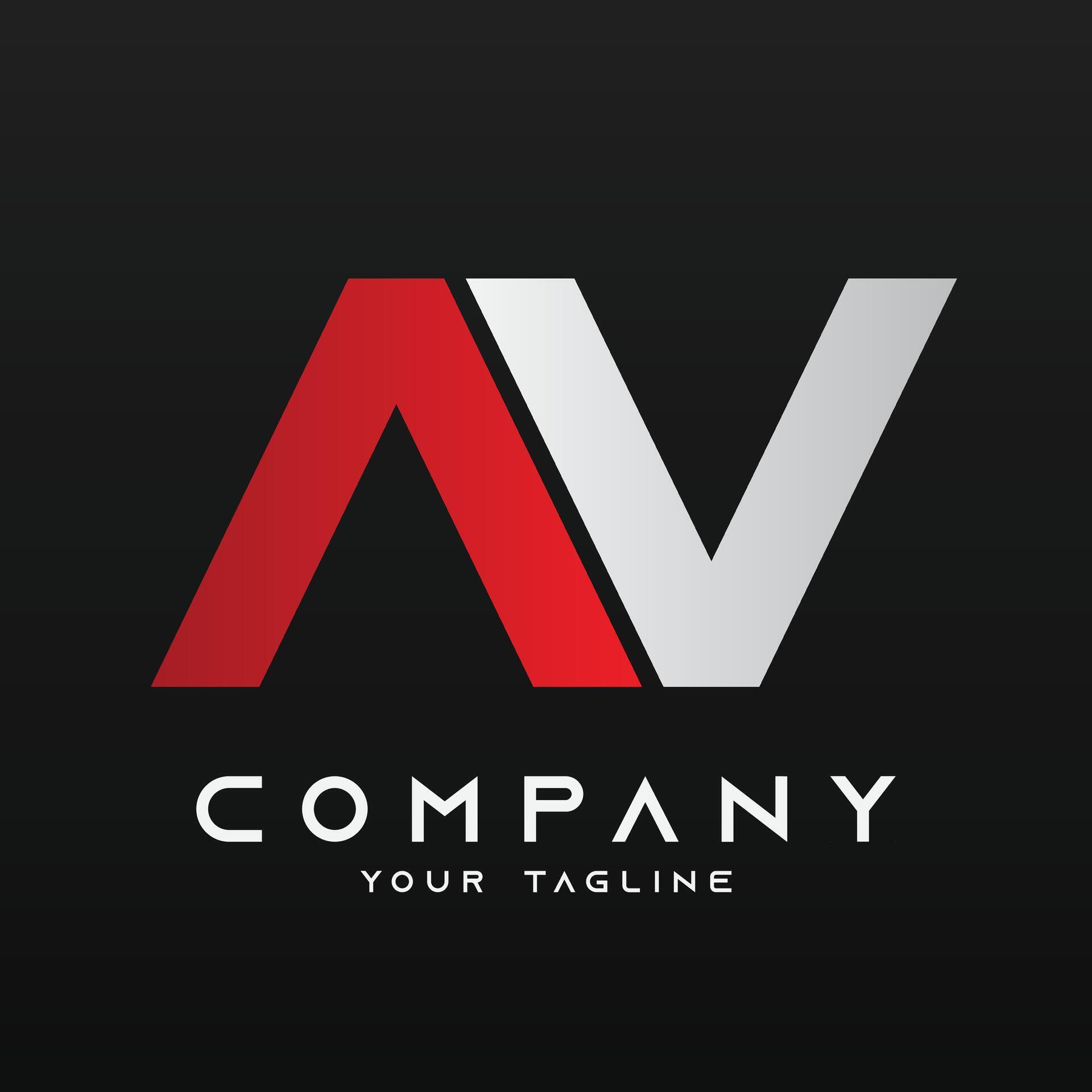 Alphabet logo illustration logo vector of letter AV, AA 29178051 Vector Art at Vecteezy