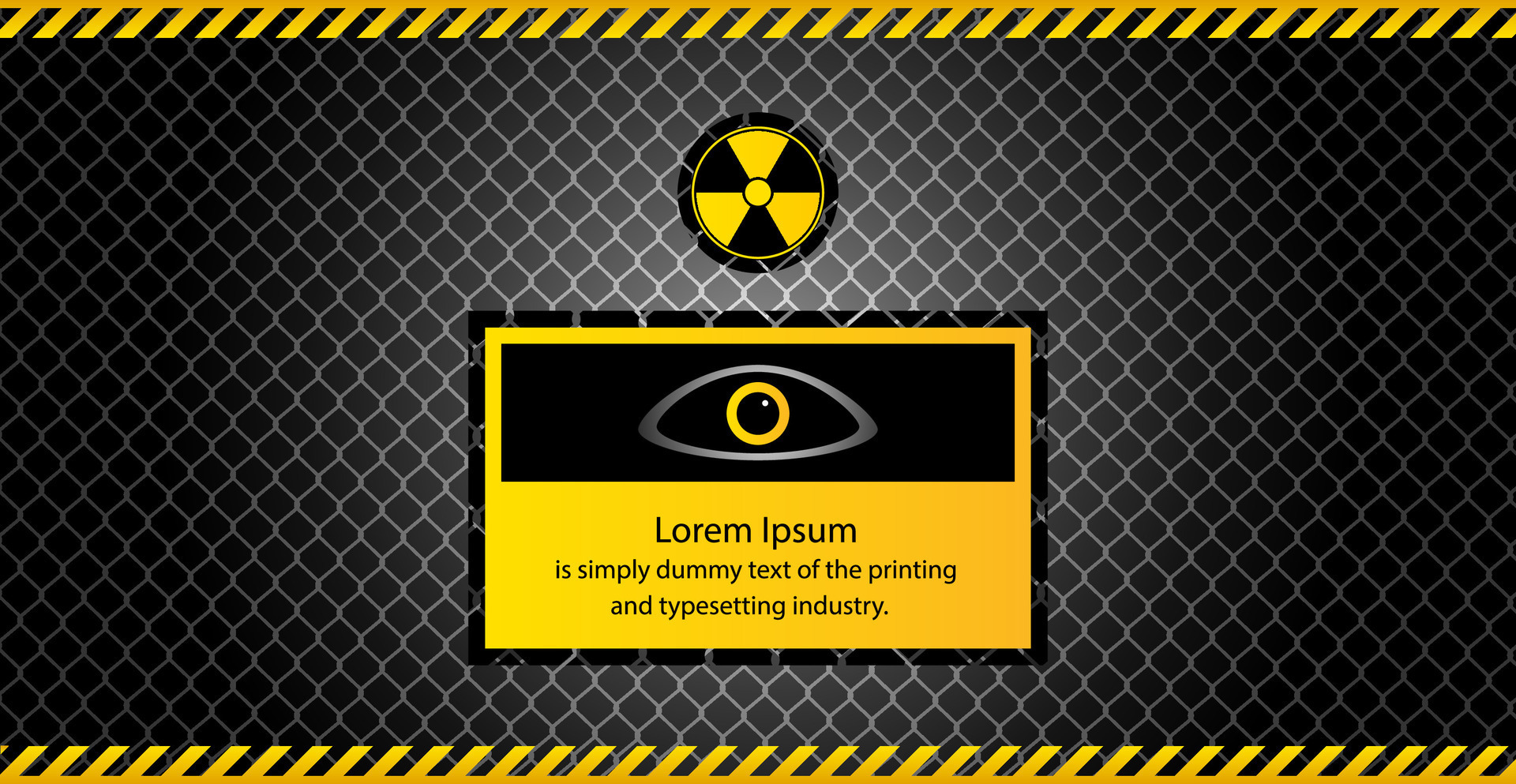 Abstract warning background, attention. Warning sign banner with hazard ... Abstract warning background, attention. Warning sign banner with hazard ...
