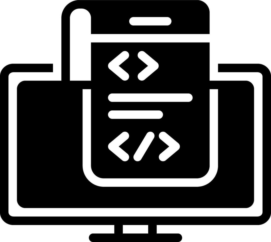 solid icon for programming 29183220 Vector Art at Vecteezy