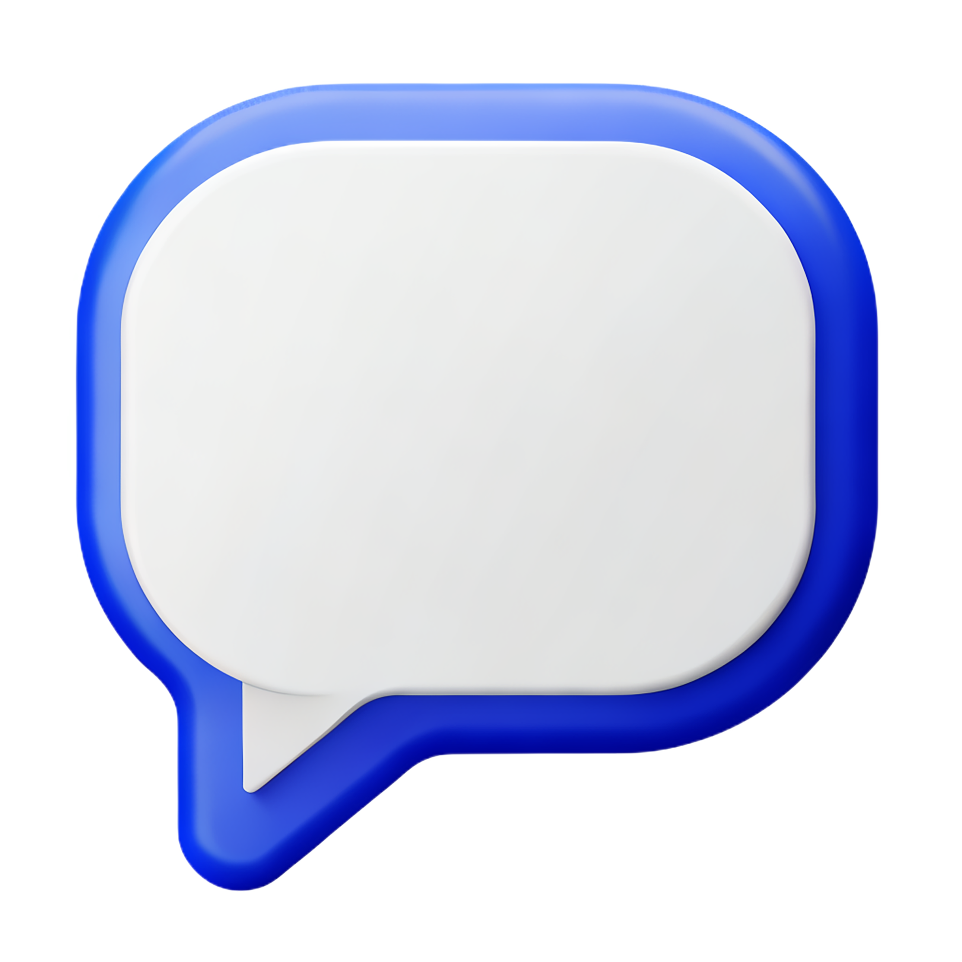 chat bubble 3d rendering icon illustration 29188518 PNG