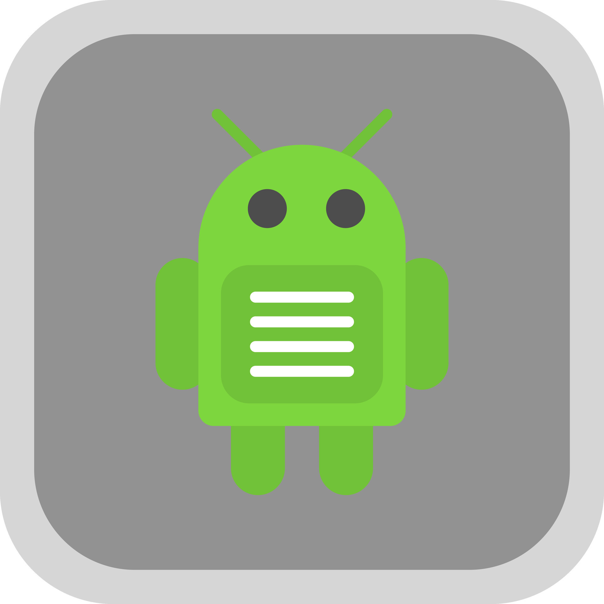 Android Vector Icon Design 29190236 Vector Art at Vecteezy